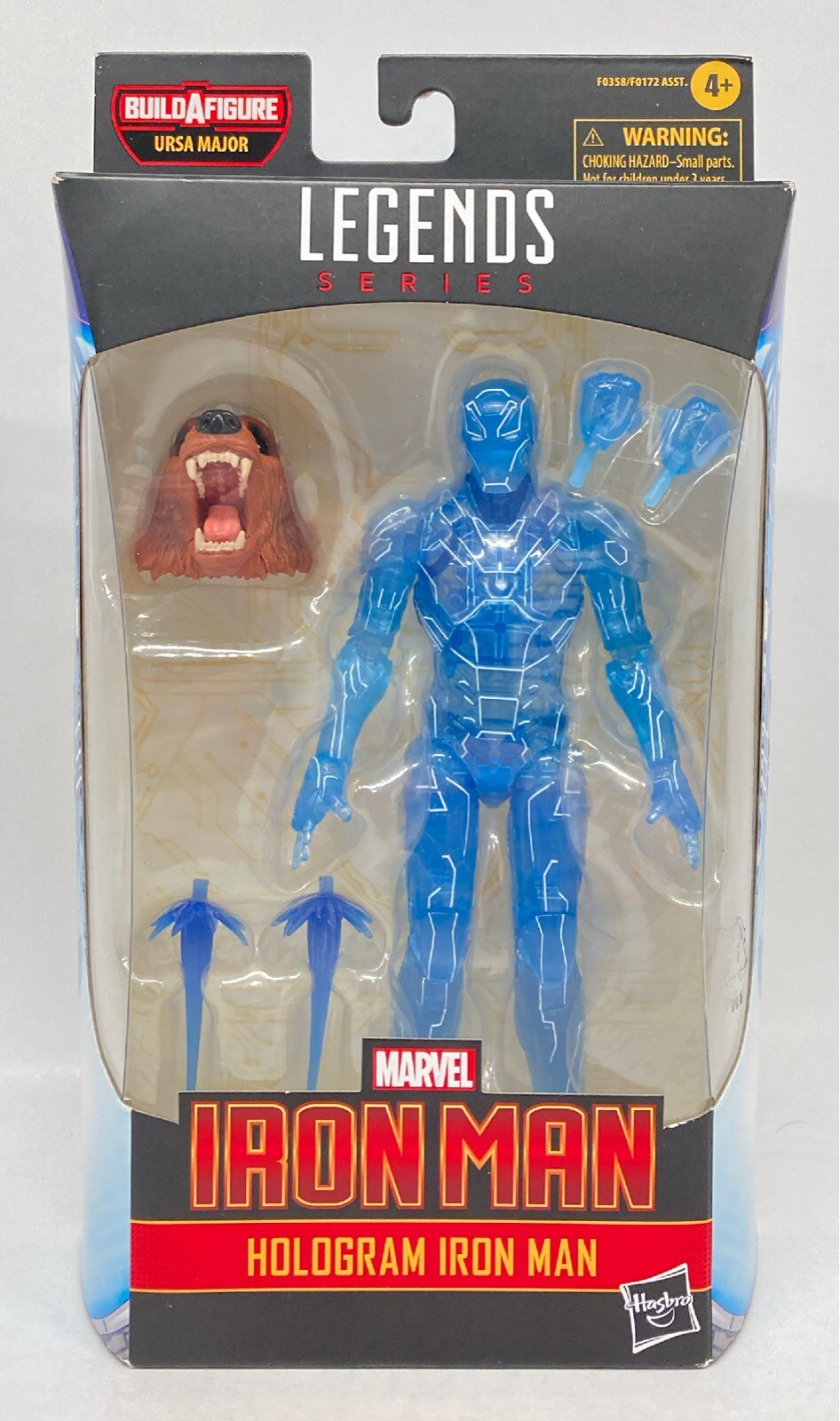 HASBRO URSA MAJOR IRON MAN HOLOGRAM IRON MAN 6インチ | まんだらけ Mandarake