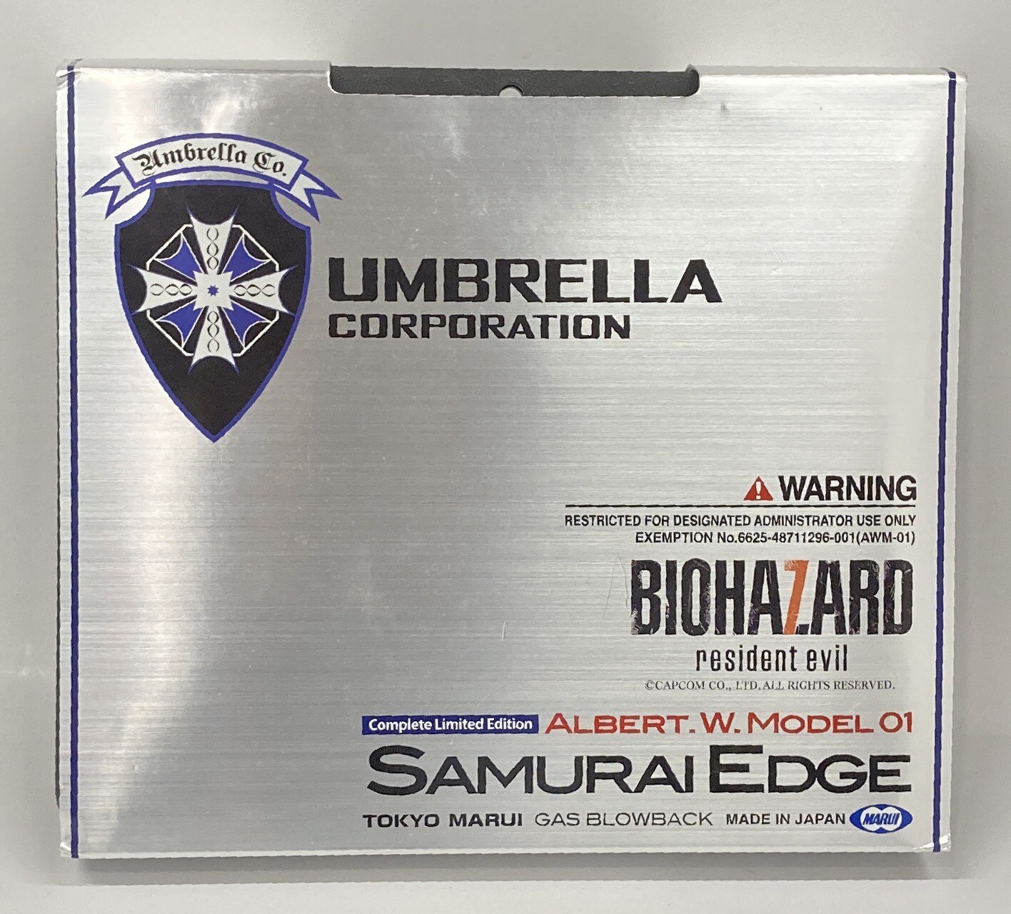 東京マルイ GAS BLOWBACK / AIR SOFT GUN SAMURAI EDGE / ALBERT W MODEL 01 | まんだらけ Mandarake