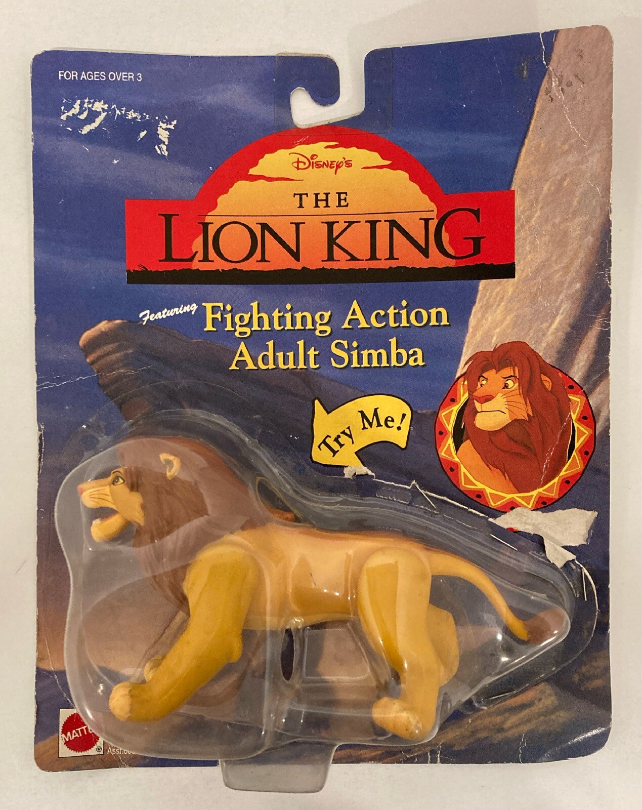 MATTEL Fighting Action Adult Sinba | まんだらけ Mandarake