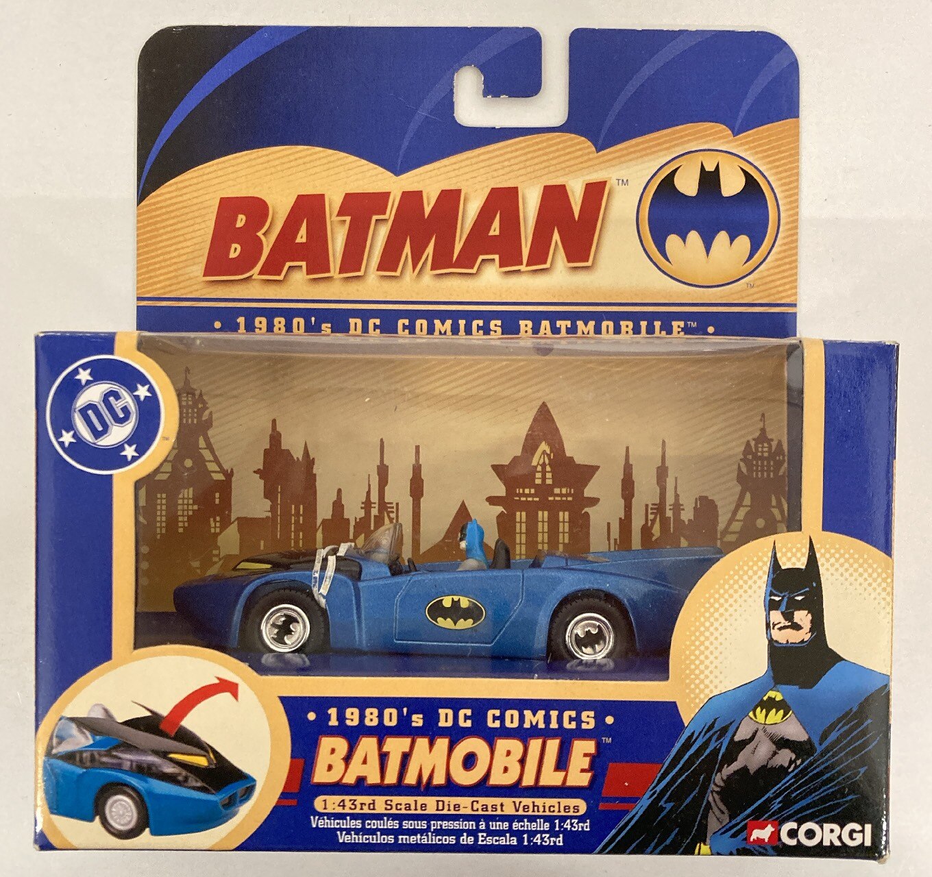 CORGI DIE CAST VEHICLES 1980'S DC COMICS BATMOBILE 77307 77307 | まんだらけ Mandarake