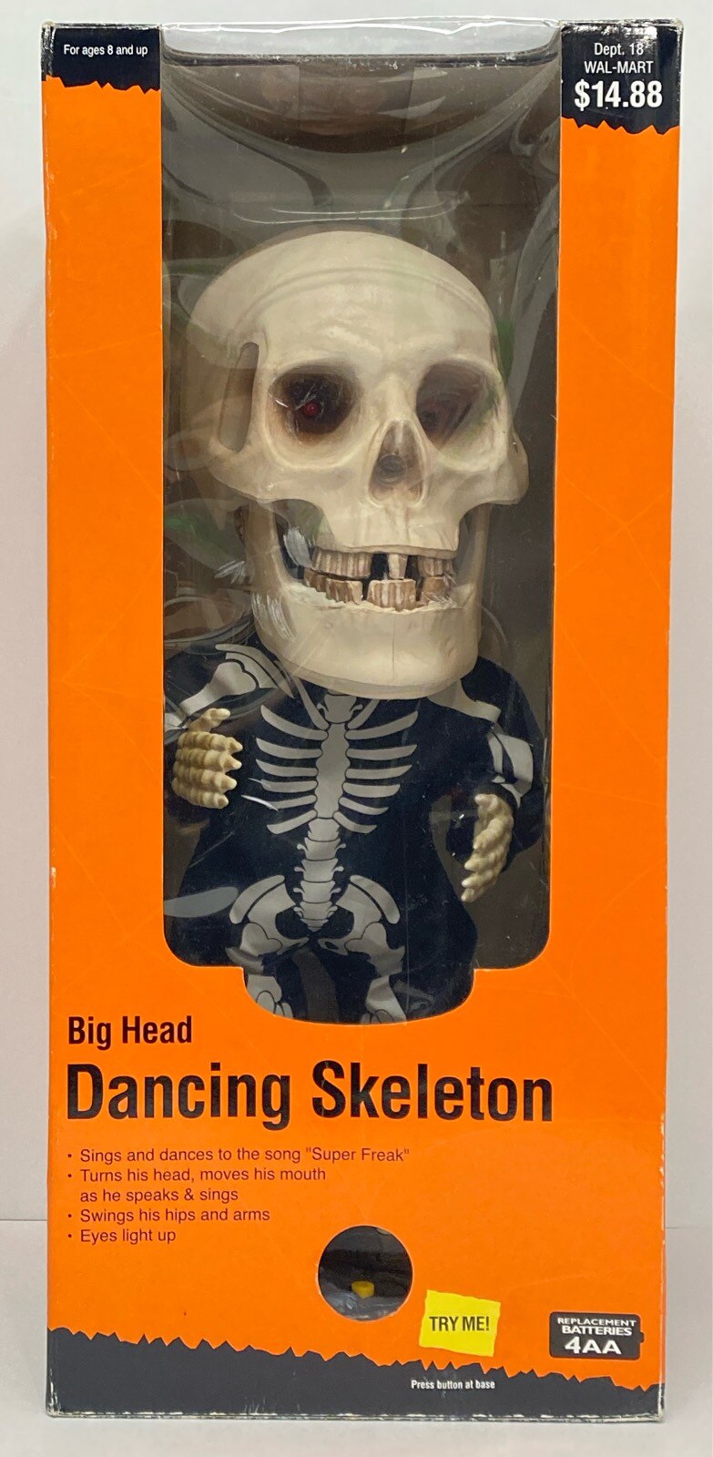 HALLOWEEN HALLOWEEN BIG HEAD DANCING SKELTON | まんだらけ Mandarake