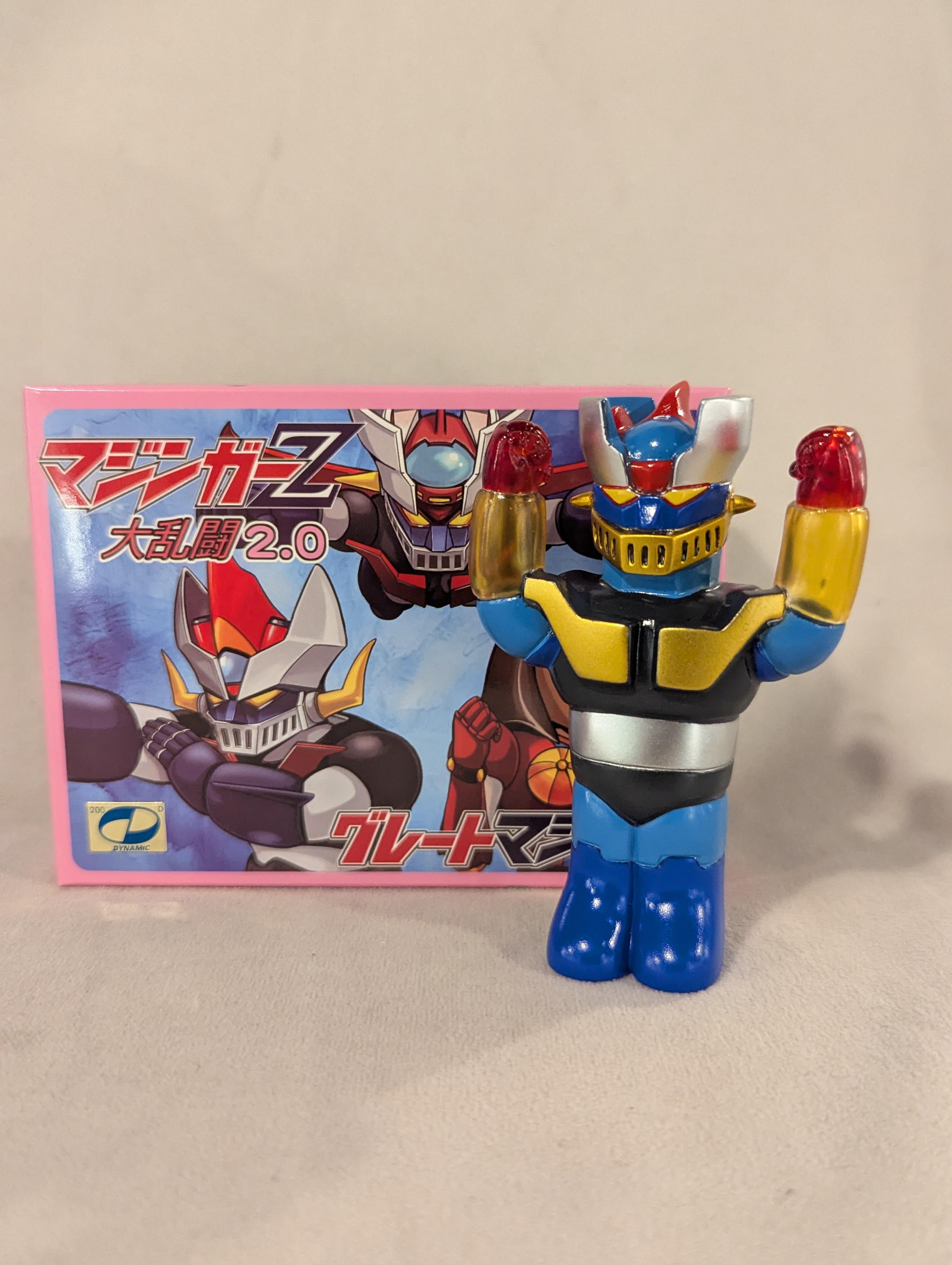 KAIJU ONE Mazinger Z Super Brawl 2.0 Mazinger Z Clear Yellow/Red/Gold/Silver/Gray/Light Blue ...