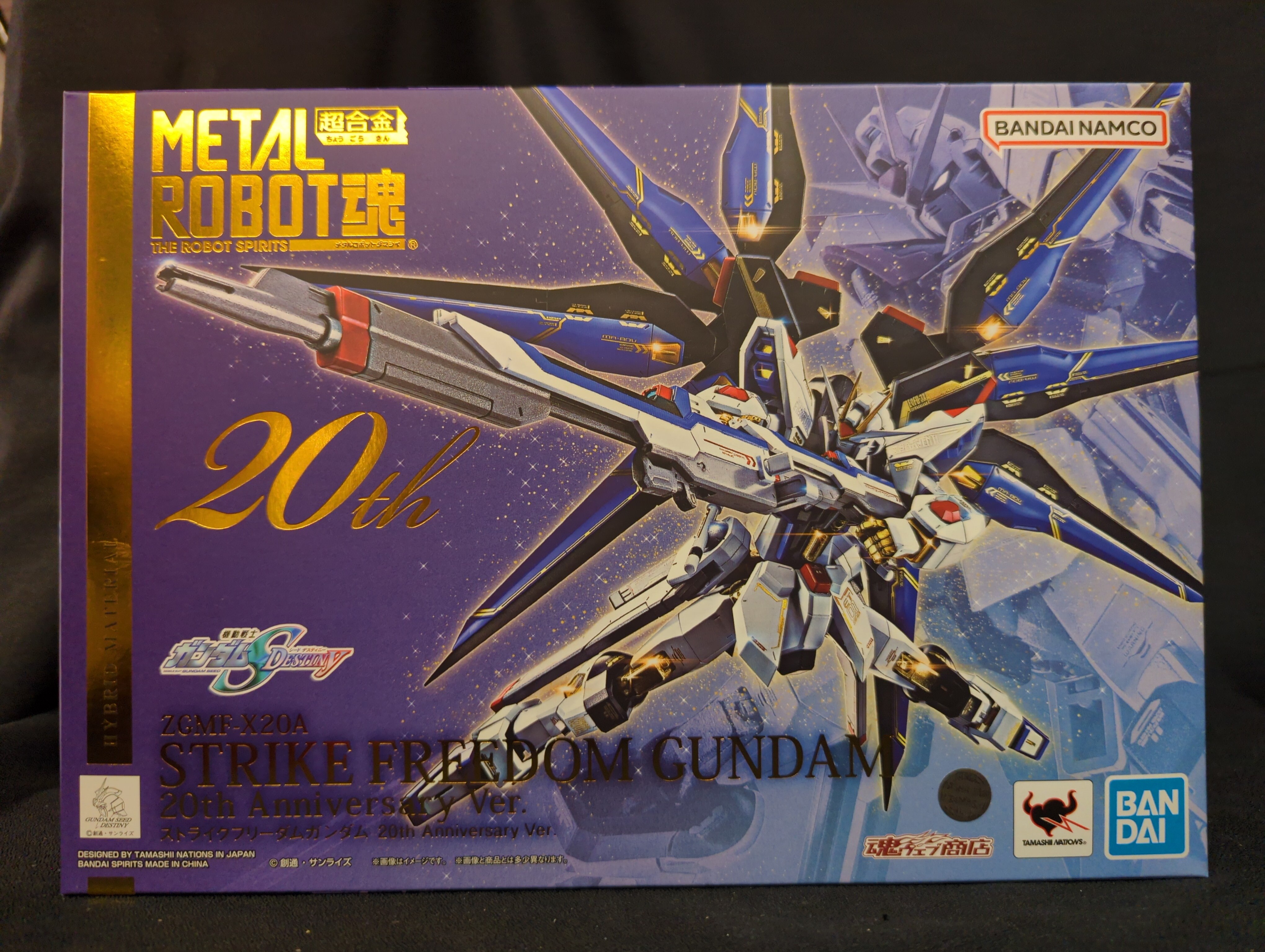 BANDAI SPIRITS METAL ROBOT魂 ＜SIDE MS＞ 機動戦士ガンダム SEED DESTINY ストライクフリーダムガンダム 20th Anniversary Ver ...