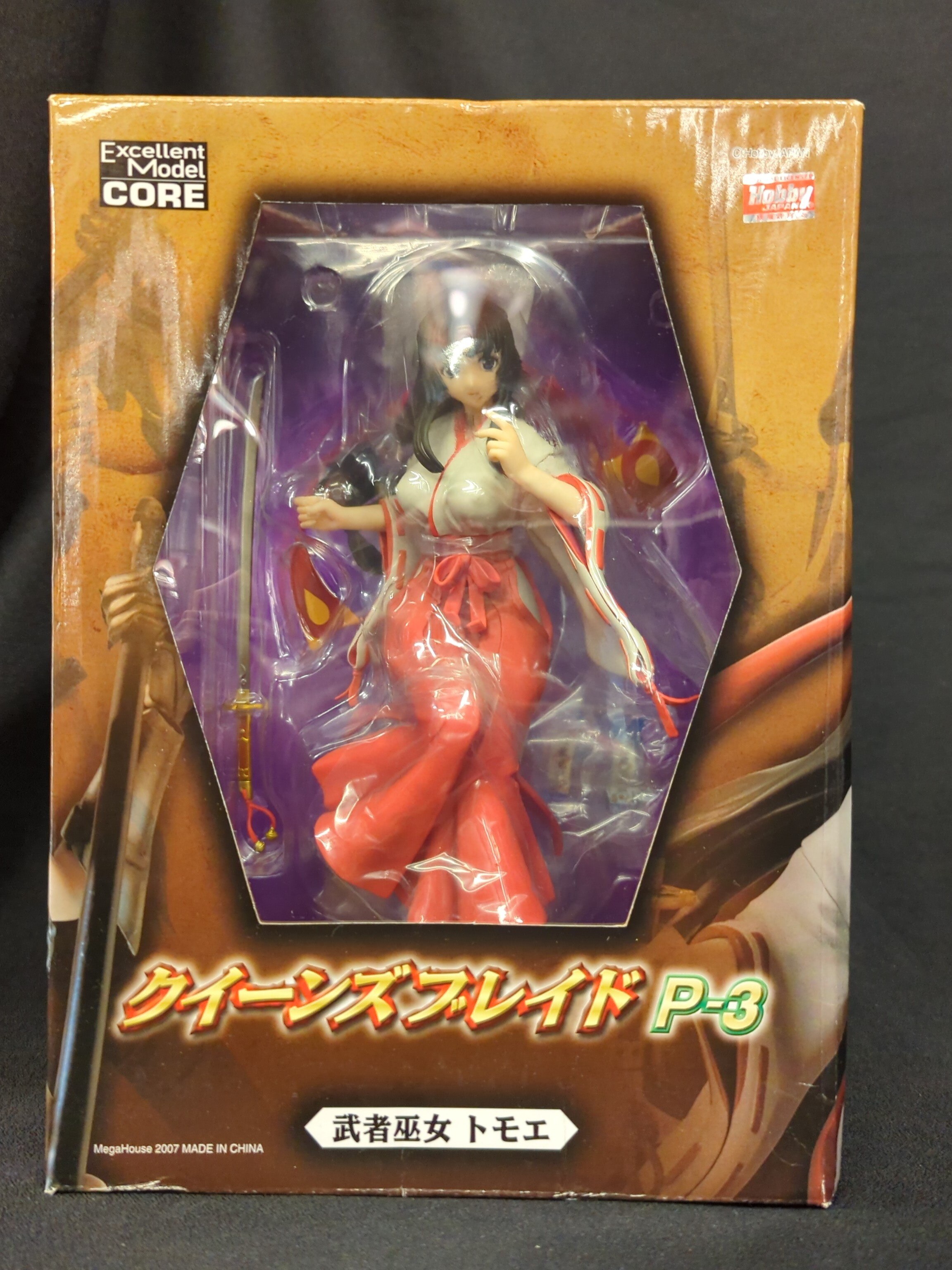 メガハウス Excellent Model CORE クイーンズブレイドP-3 武者巫女 トモエ PVC | まんだらけ Mandarake