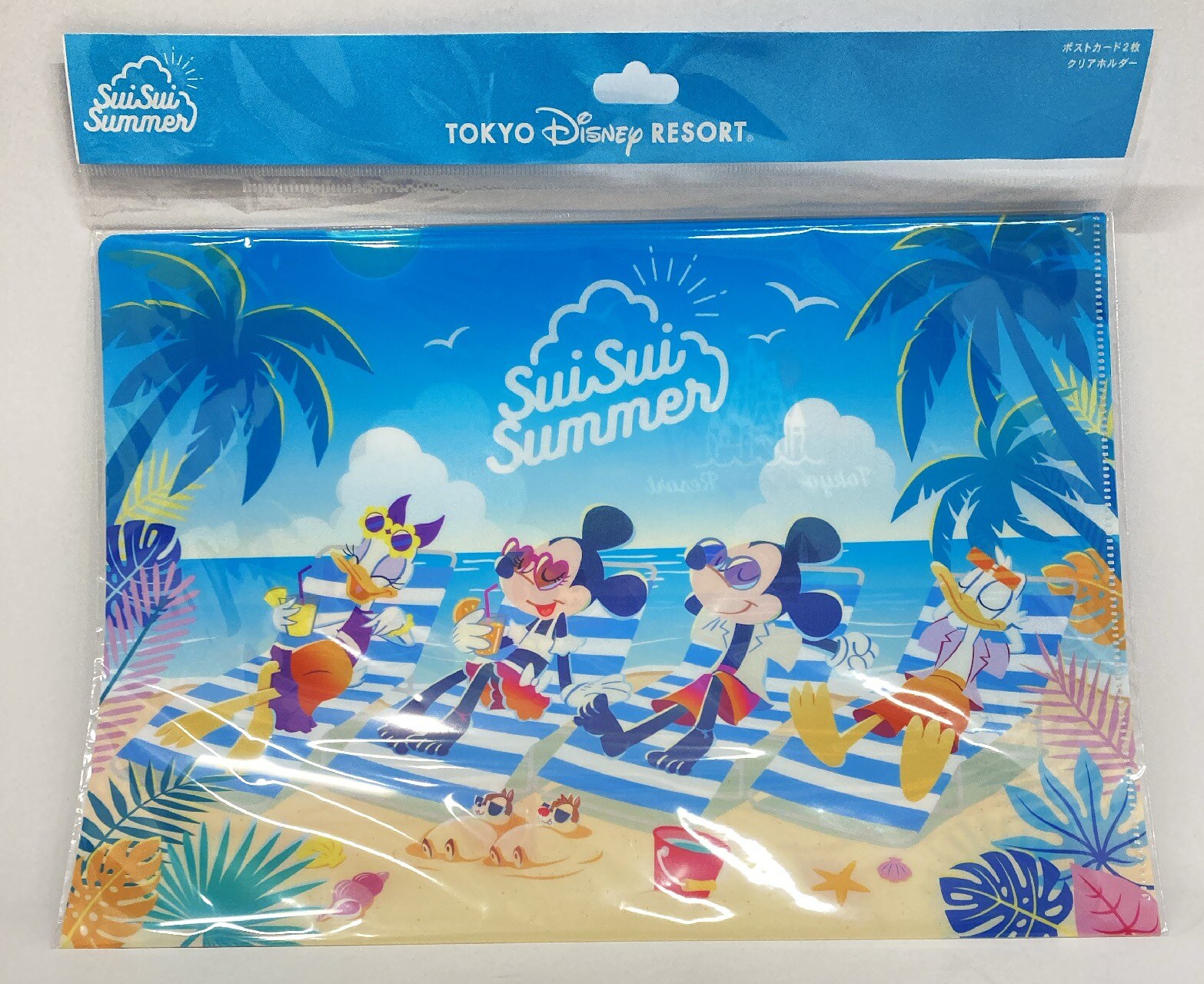 東京デイズニーリゾート ポストカード2枚 クリアホルダー SuiSui Summer 2024 | まんだらけ Mandarake