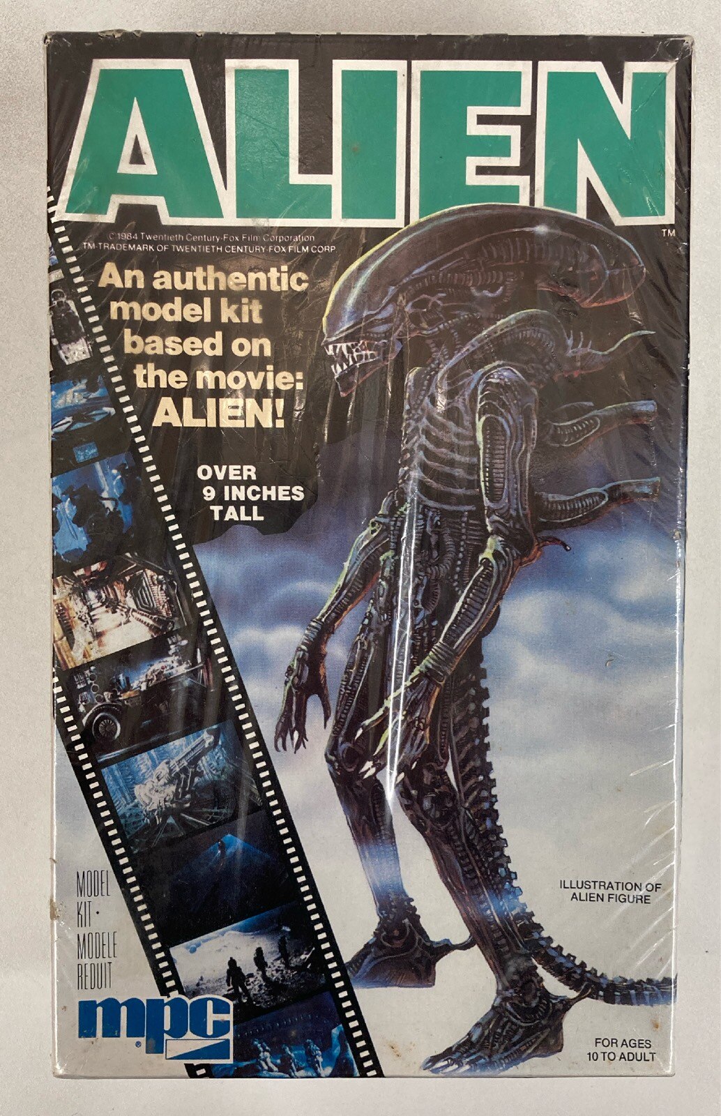 MPC AN AUTHENTIC MODEL KIT ALIEN (84年版) 9インチ | まんだらけ Mandarake
