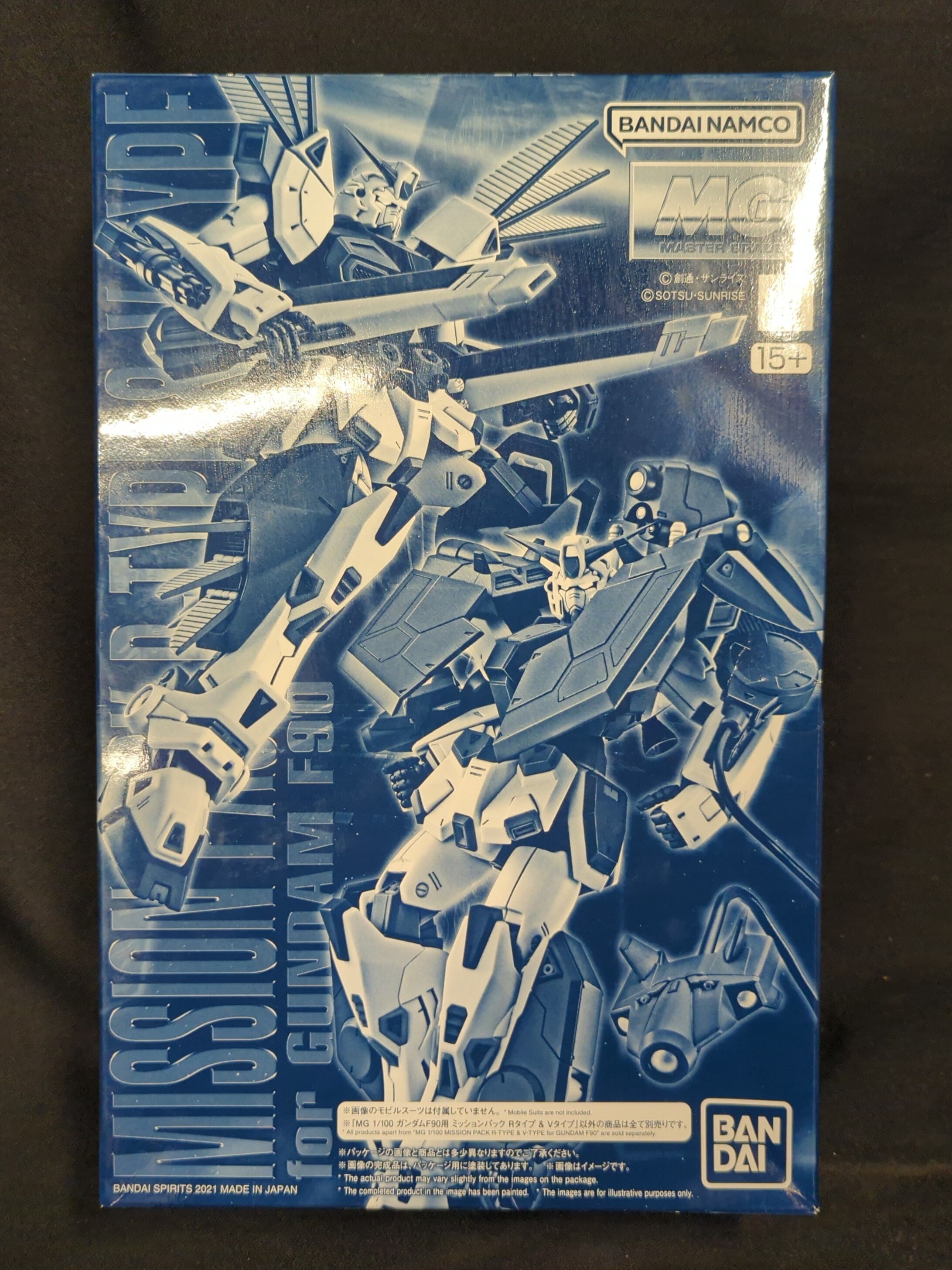 BANDAI SPIRITS MG 1/100 機動戦士ガンダムF90 ガンダムF90用 ミッションパック Rタイプ&Vタイプ | まんだらけ Mandarake