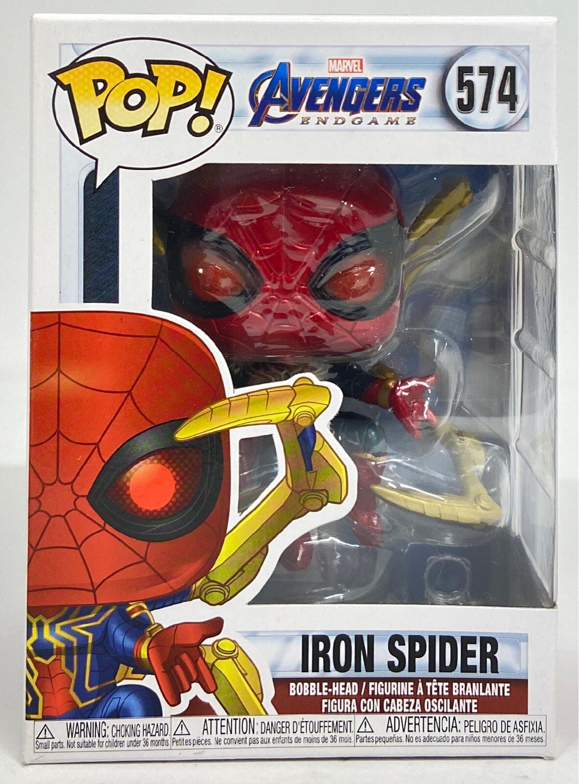 FUNKO POP! / MARVEL IRON SPIDER 574 | まんだらけ Mandarake