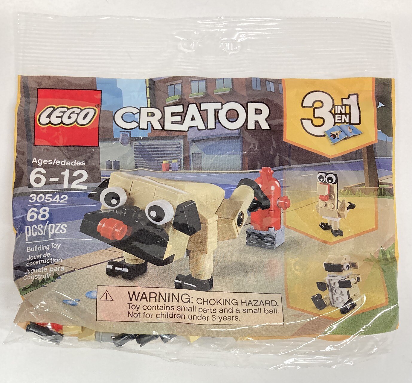 LEGO (POLY BAG) CUTE PUG 30542 | まんだらけ Mandarake