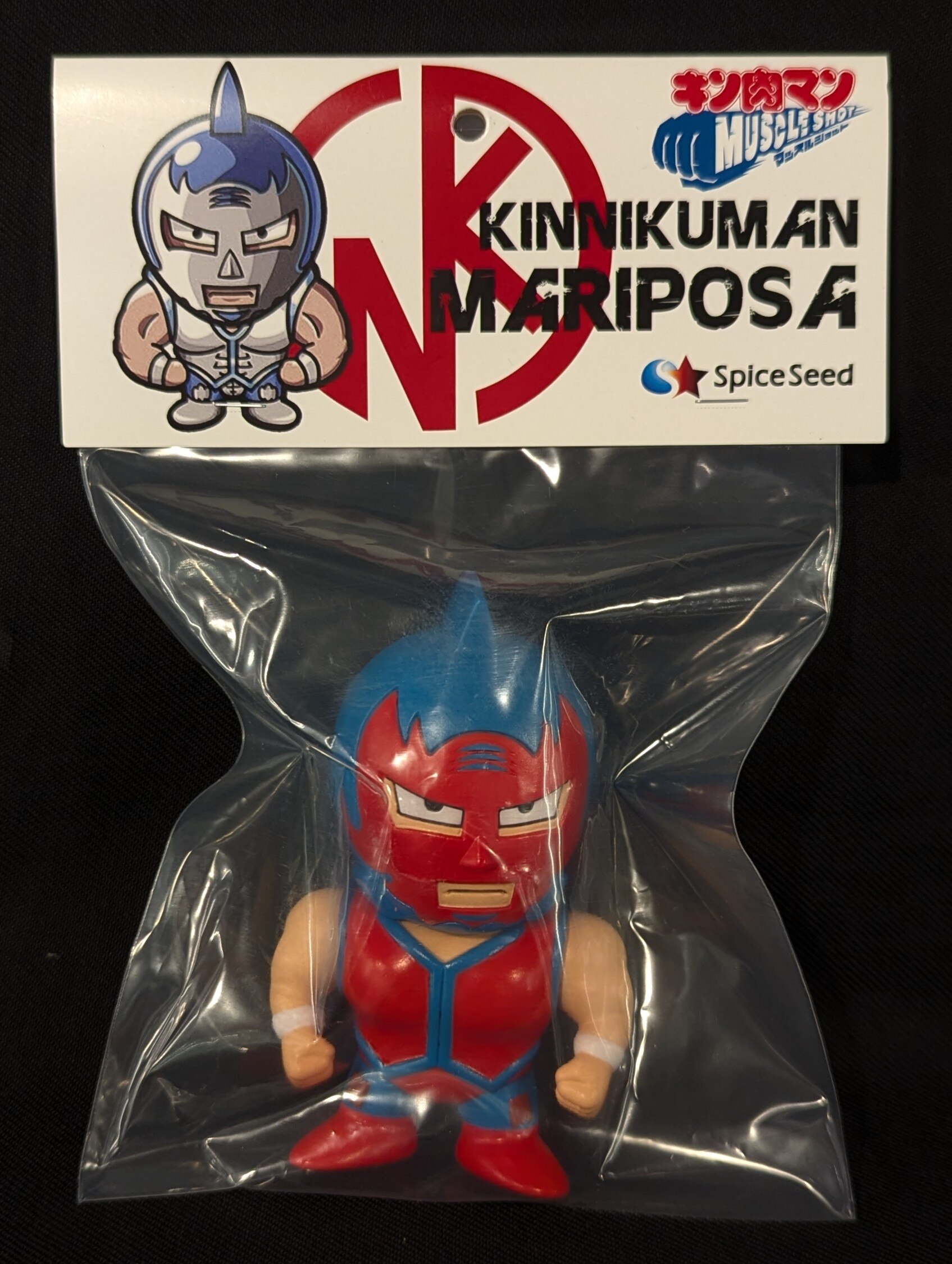 SpiceSeed キン肉マン マッスルショット キン肉マン マリポーサ ブルー&レッドver. | まんだらけ Mandarake