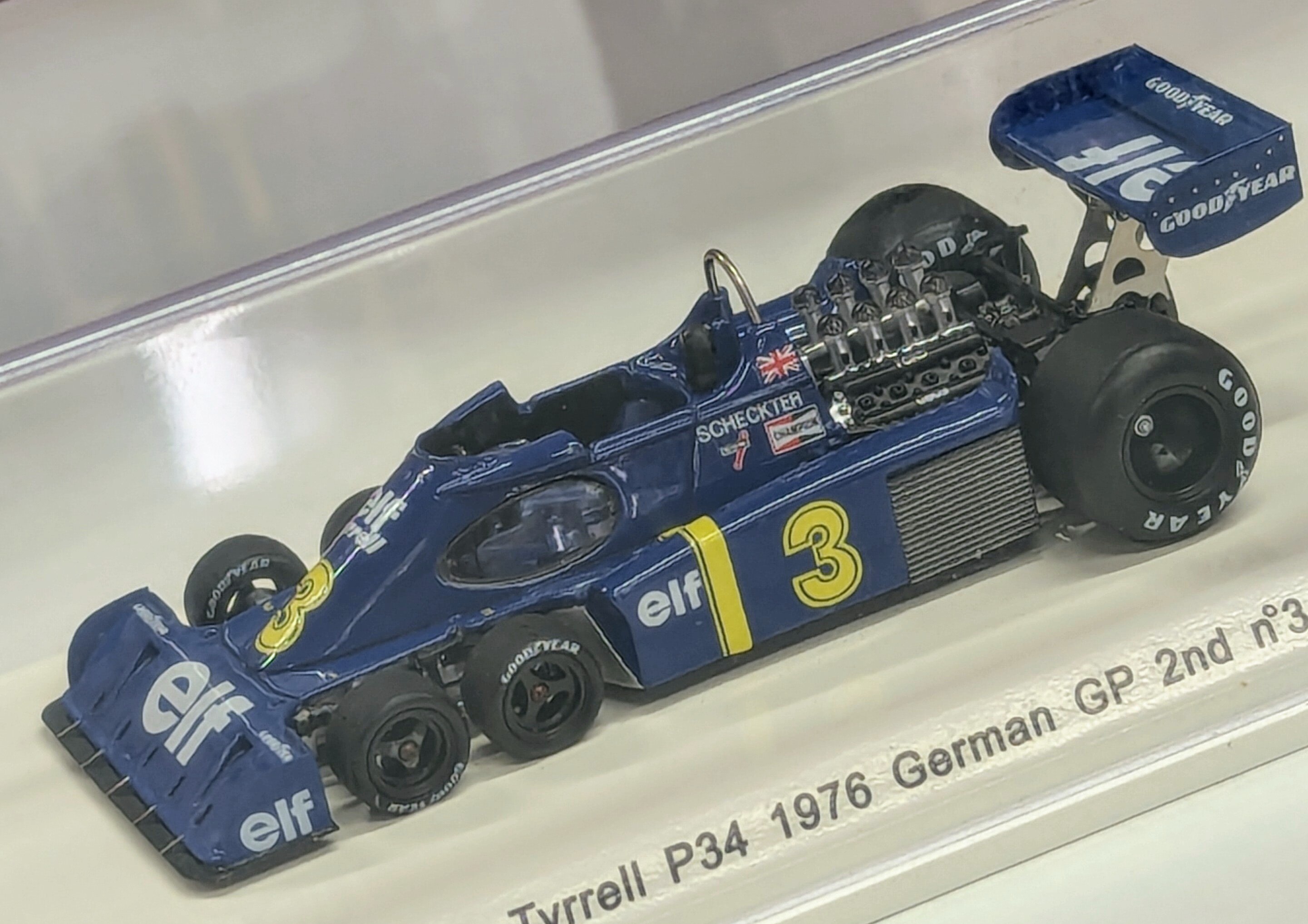 MINIMAX 1/43 Reve Collection Tyrrell P34 1976 German GP 2nd No.3 J.Scheckter R70022 | まんだらけ ...