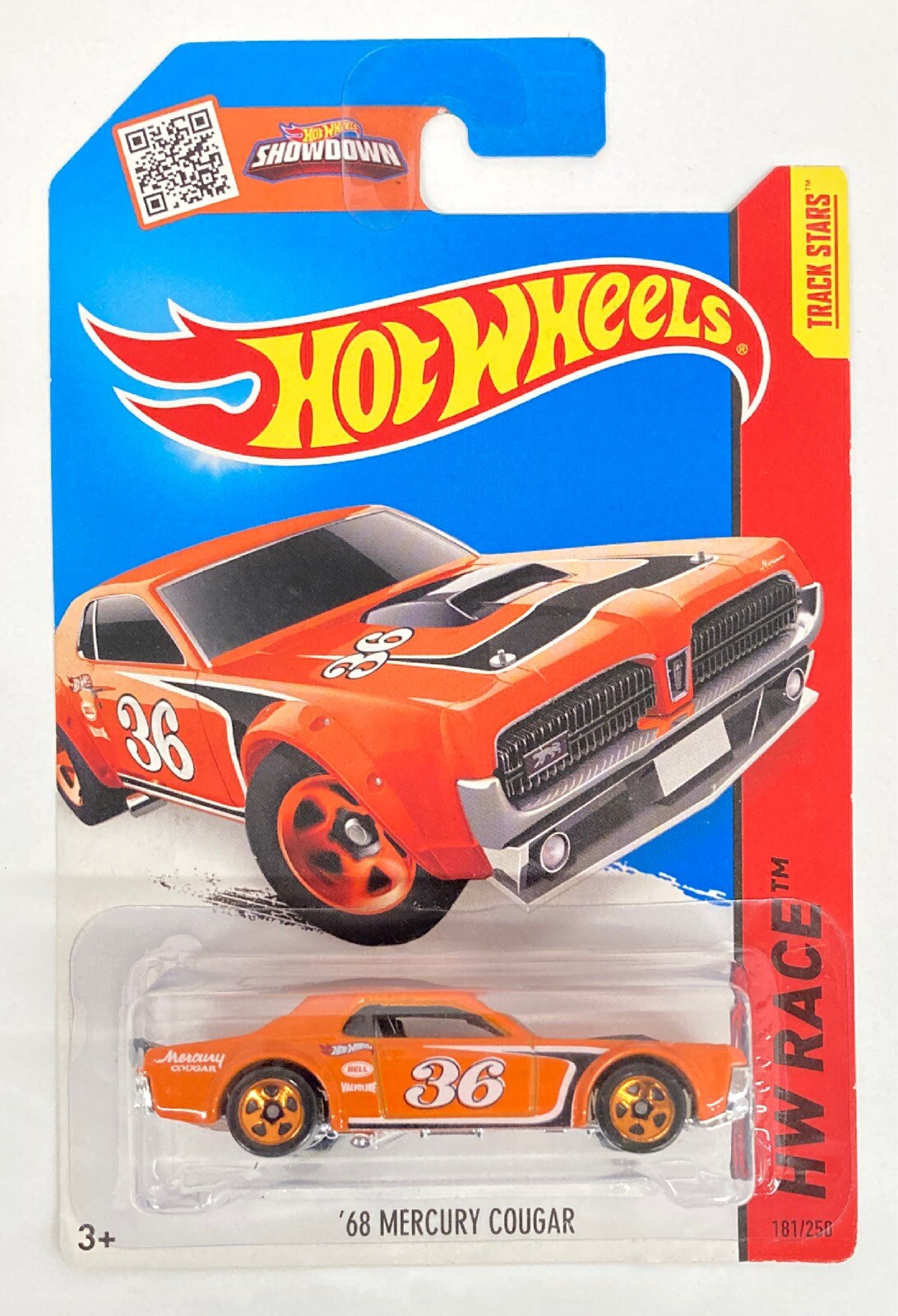 MATTEL HW RACE 181/250 CFM15-D7B3 '68 MERCURY COUGAR/オレンジ 181/250 | まんだらけ Mandarake