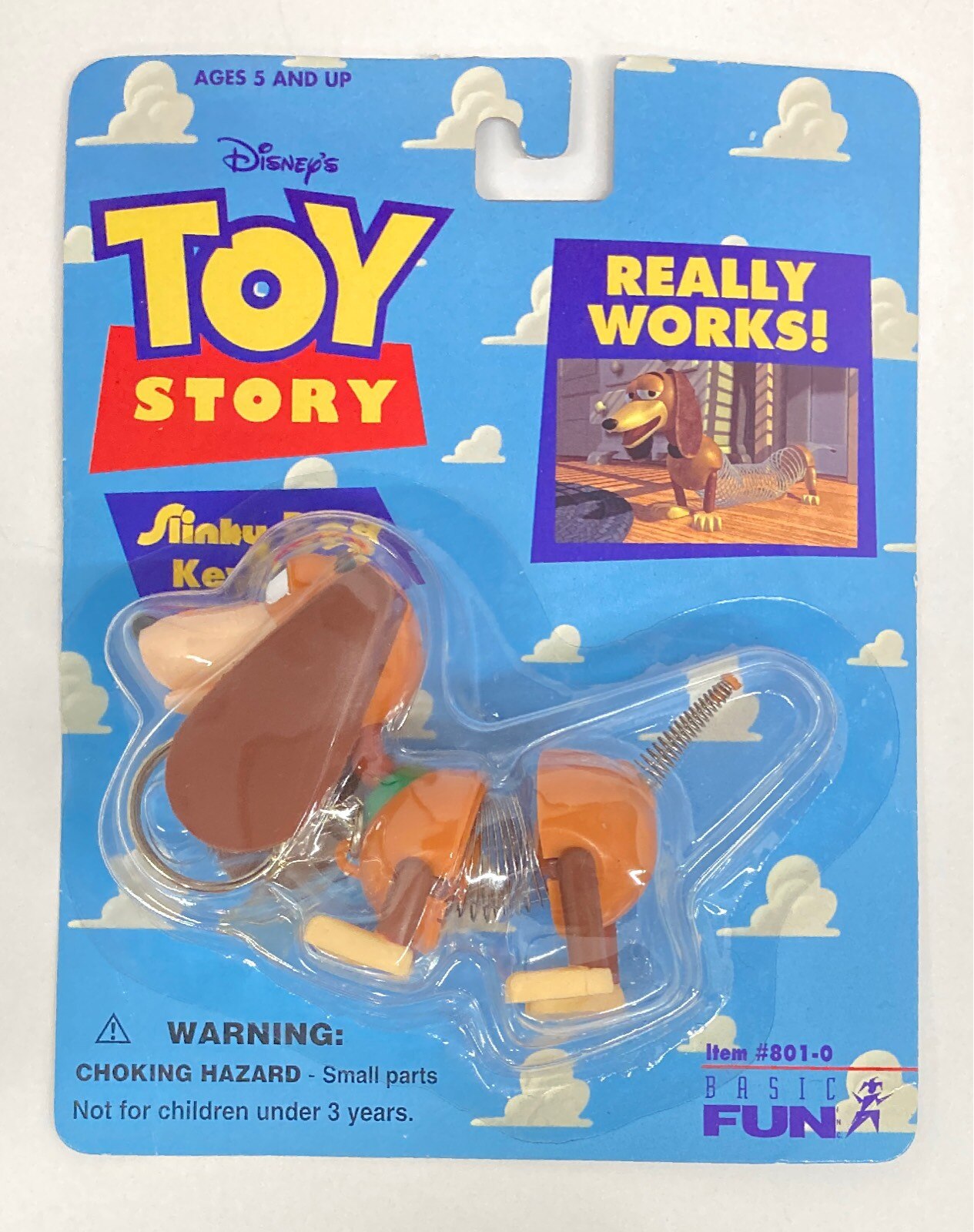 BASIC FUN Slinkey Dog Keychain | まんだらけ Mandarake