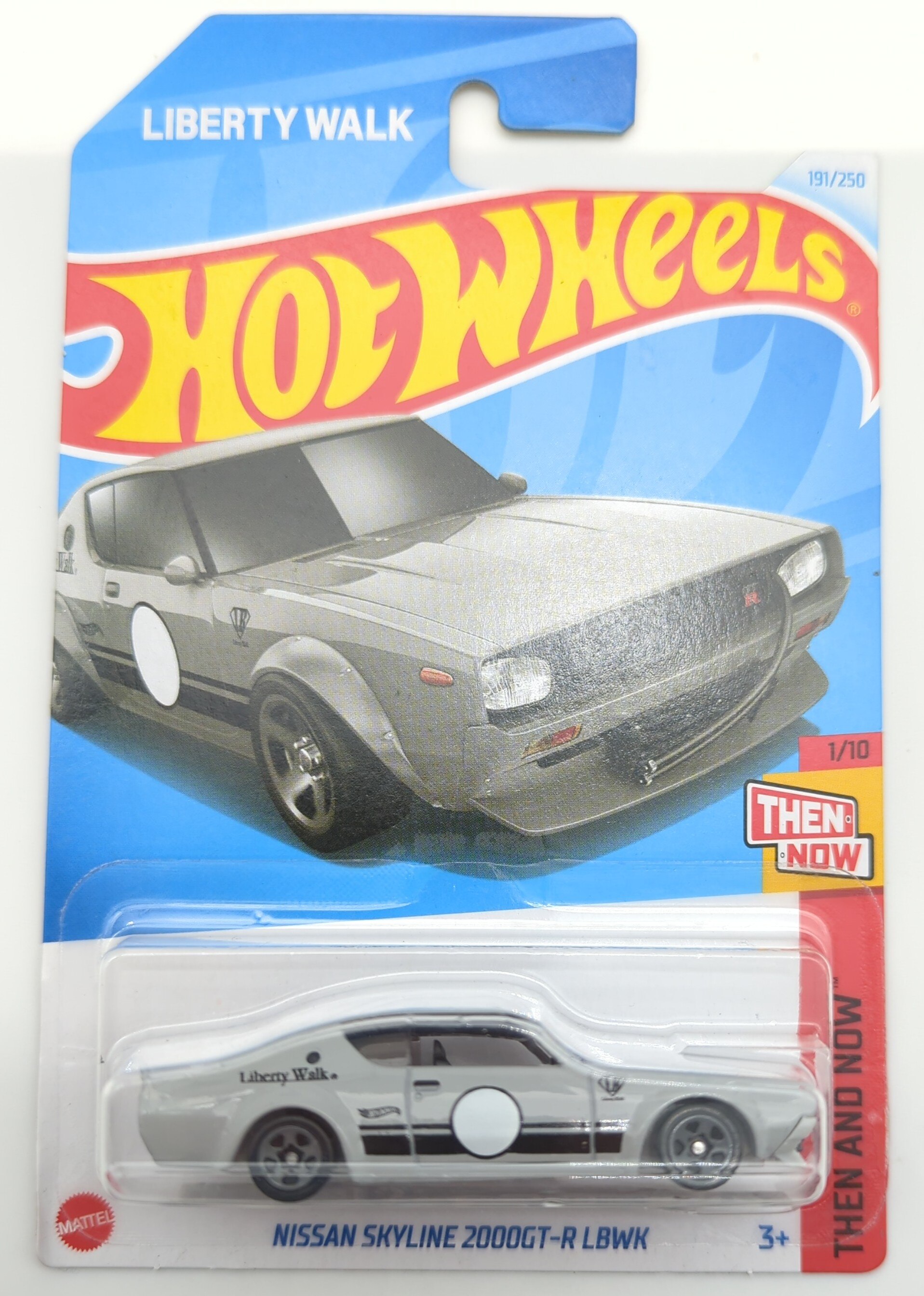 MATTEL HOTWHEELS THEN AND NOW 1/10 HXR13 NISSAN SKYLINE 2000GT-R LBWK/グレー 191/250 | まんだらけ Mandarake