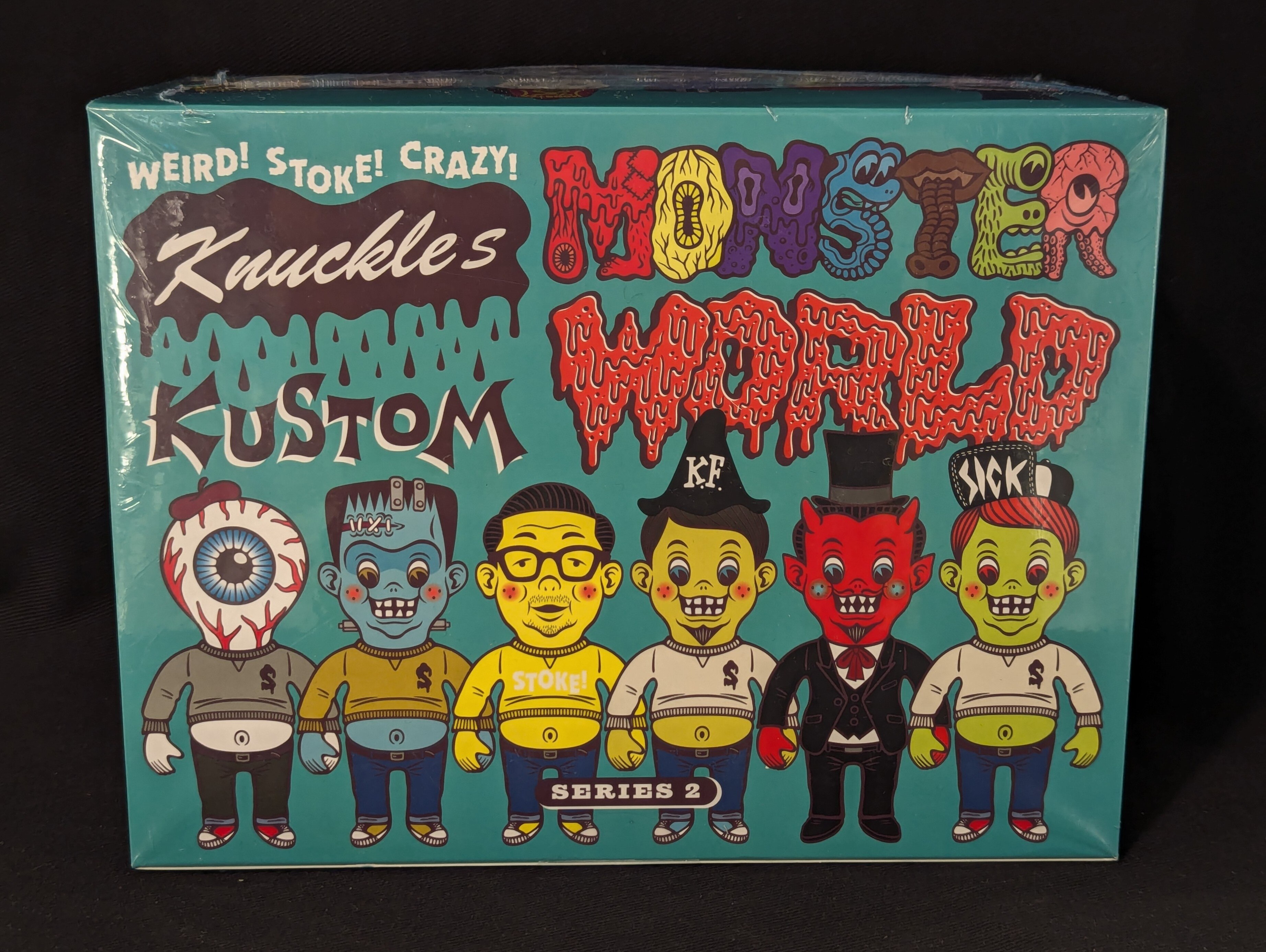 HOW2WORK Knuckle's Kustom Monster World SERIES2 HEAD LOCK STUDIO 1BOX | まんだらけ Mandarake