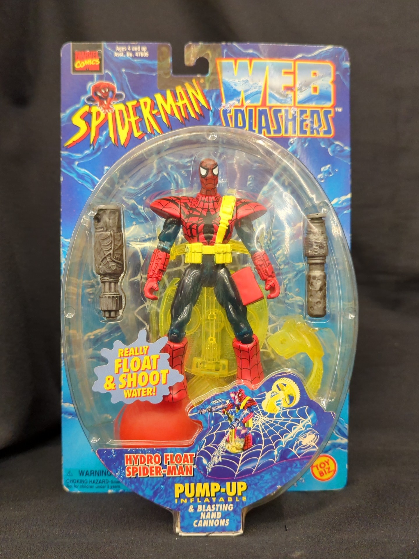 TOYBIZ WEB SPLASHERS HYDRO FLOAT SPIDER MAN 5インチ | まんだらけ Mandarake