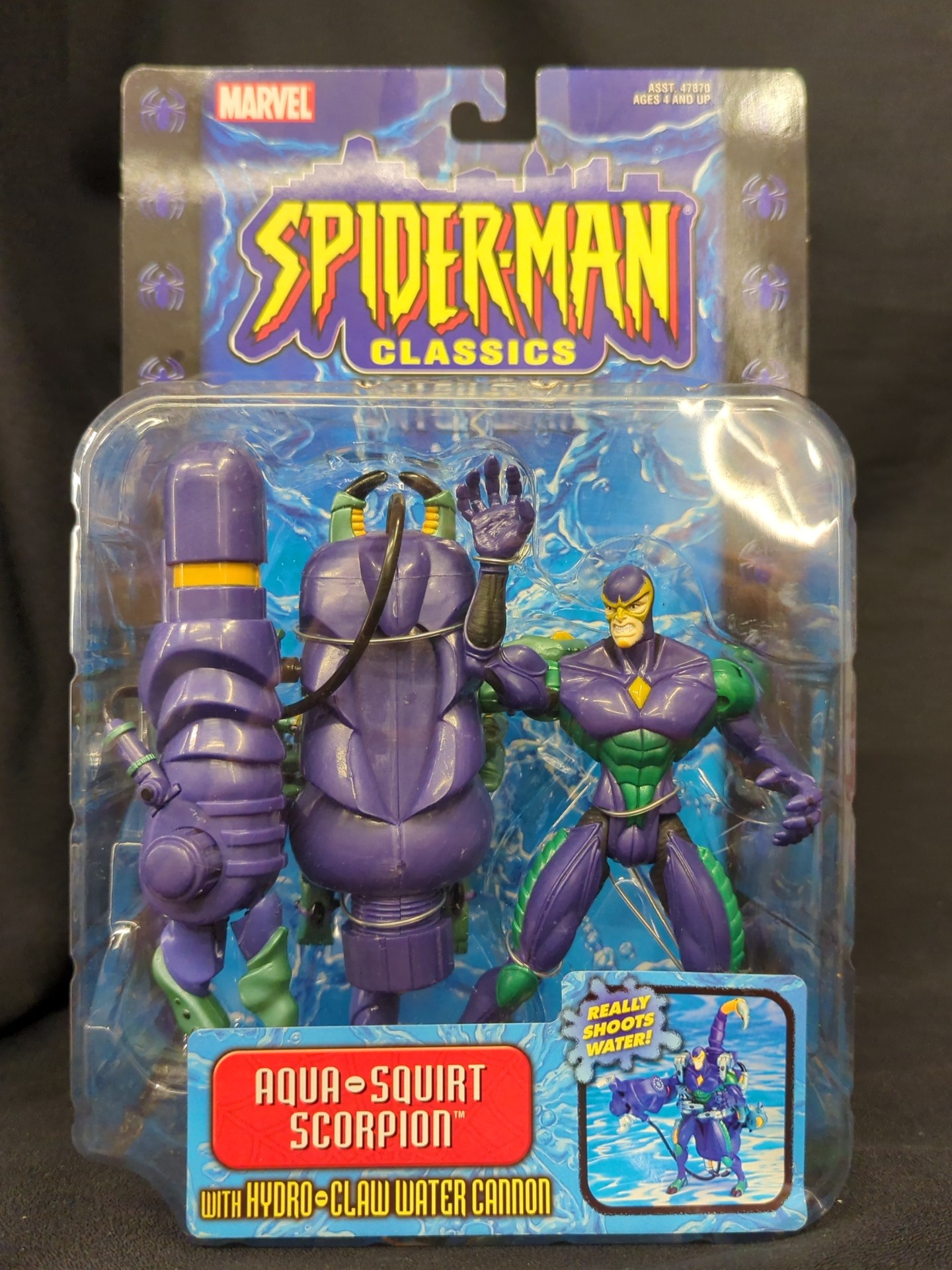 TOYBIZ WATER WARS AQUA SQUIRT SCORPION | まんだらけ Mandarake