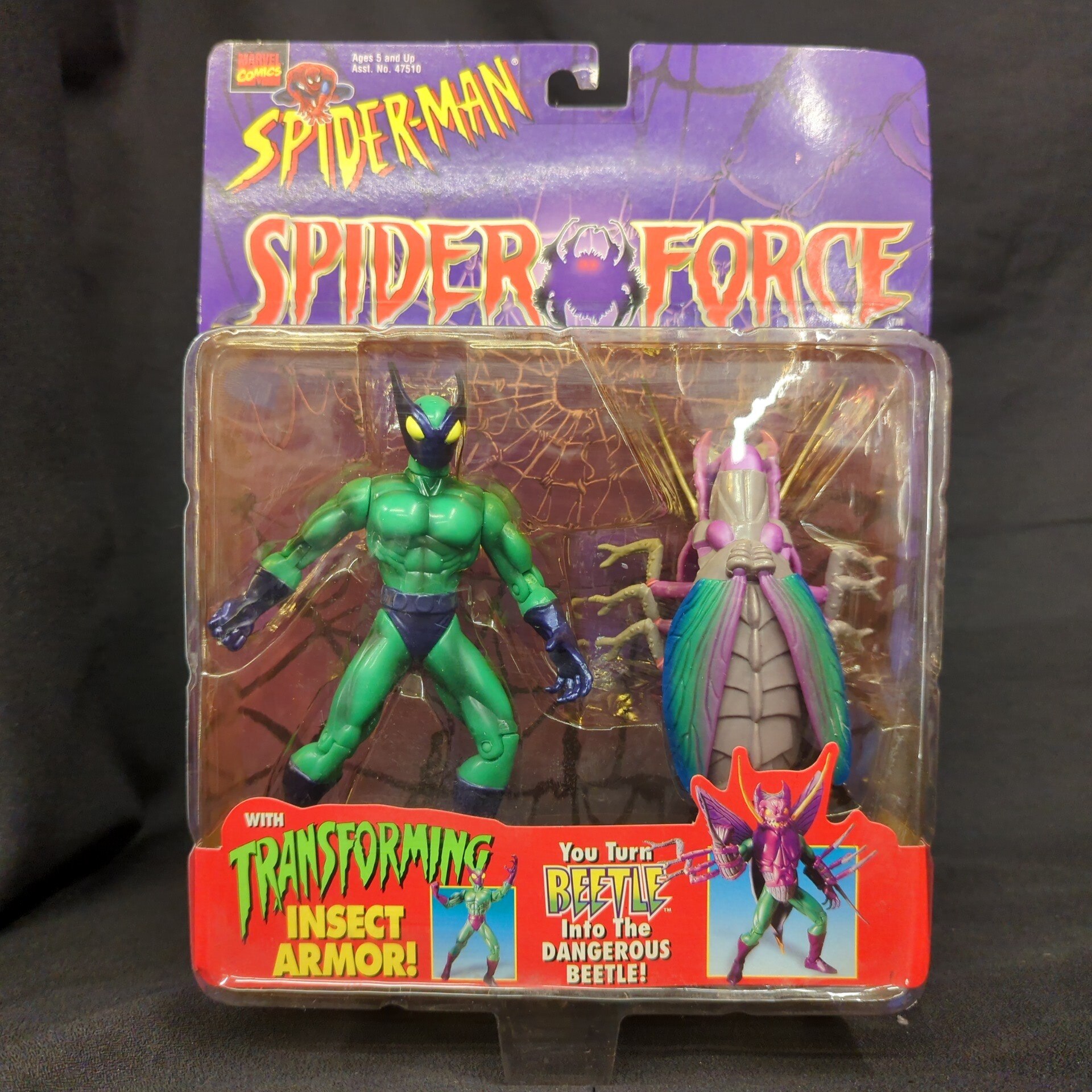 TOYBIZ SPIDER FORCE BEETLE 5インチ | まんだらけ Mandarake