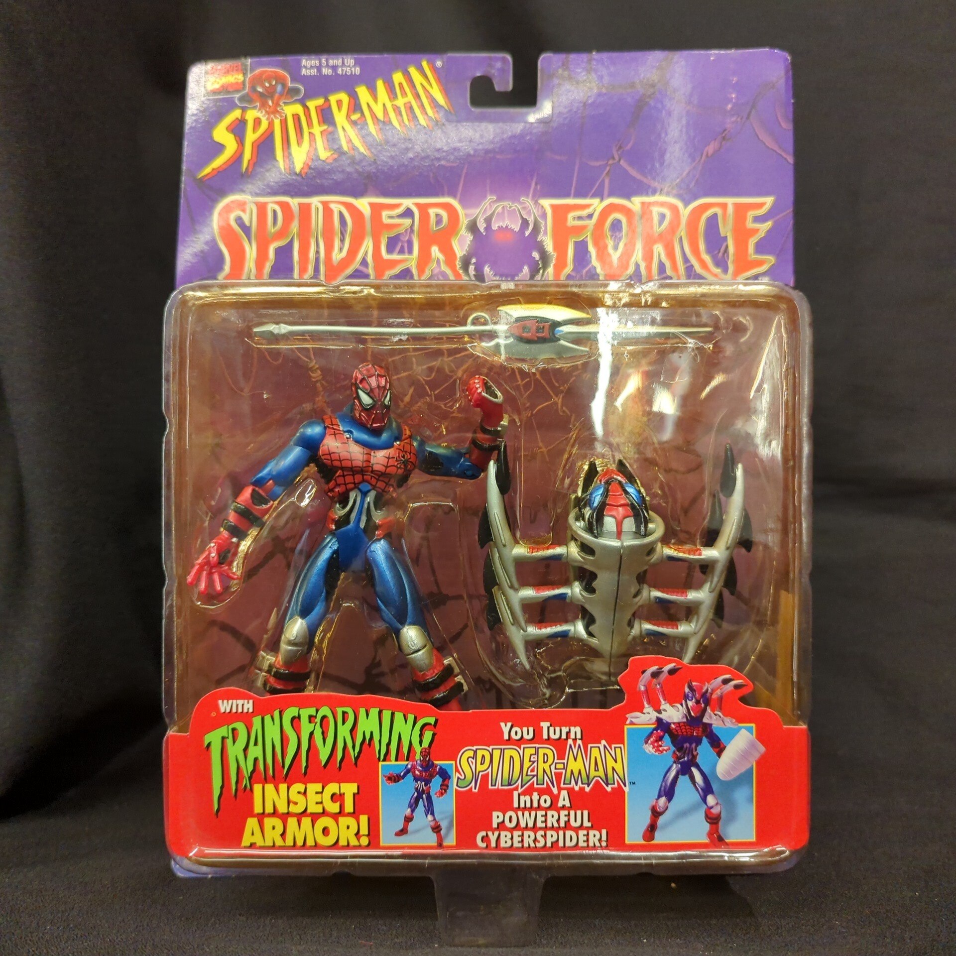 TOYBIZ SPIDER FORCE SPIDER MAN 5インチ | まんだらけ Mandarake