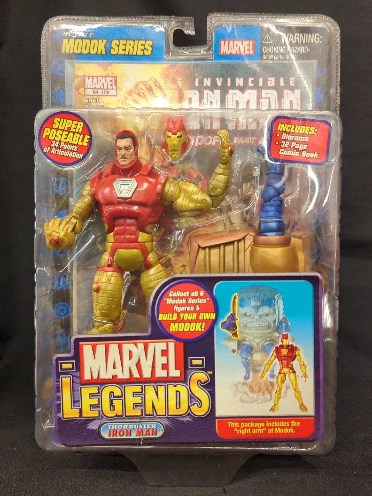 TOYBIZ MODOK THORBUSTER IRON MAN 6インチ | まんだらけ Mandarake