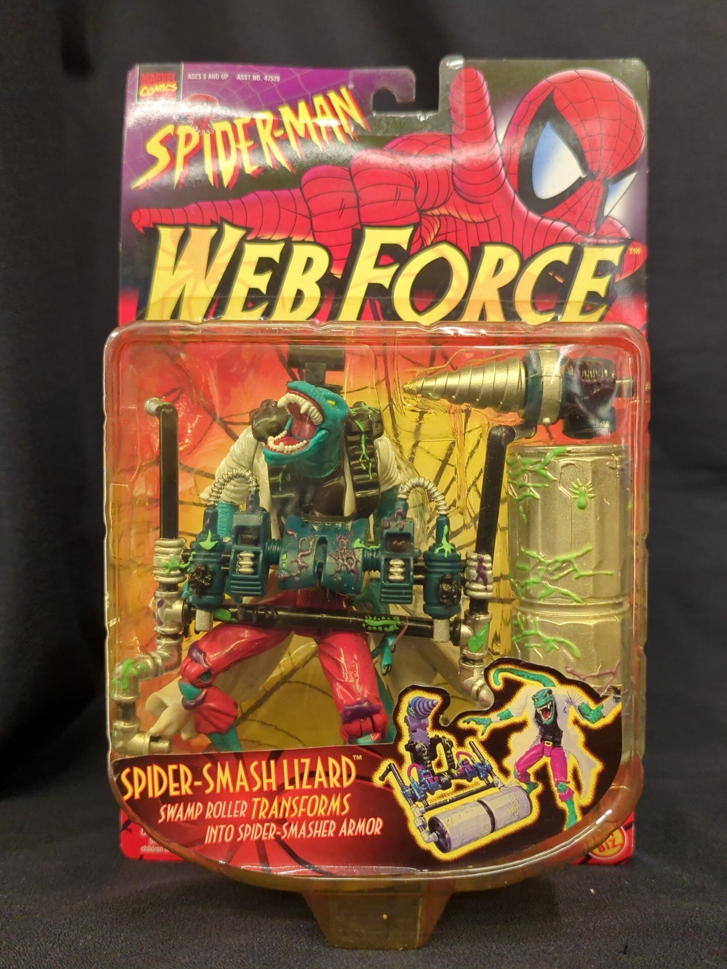 TOYBIZ WEB FORCE SPIDER SMASH LIZARD 5インチ | まんだらけ Mandarake