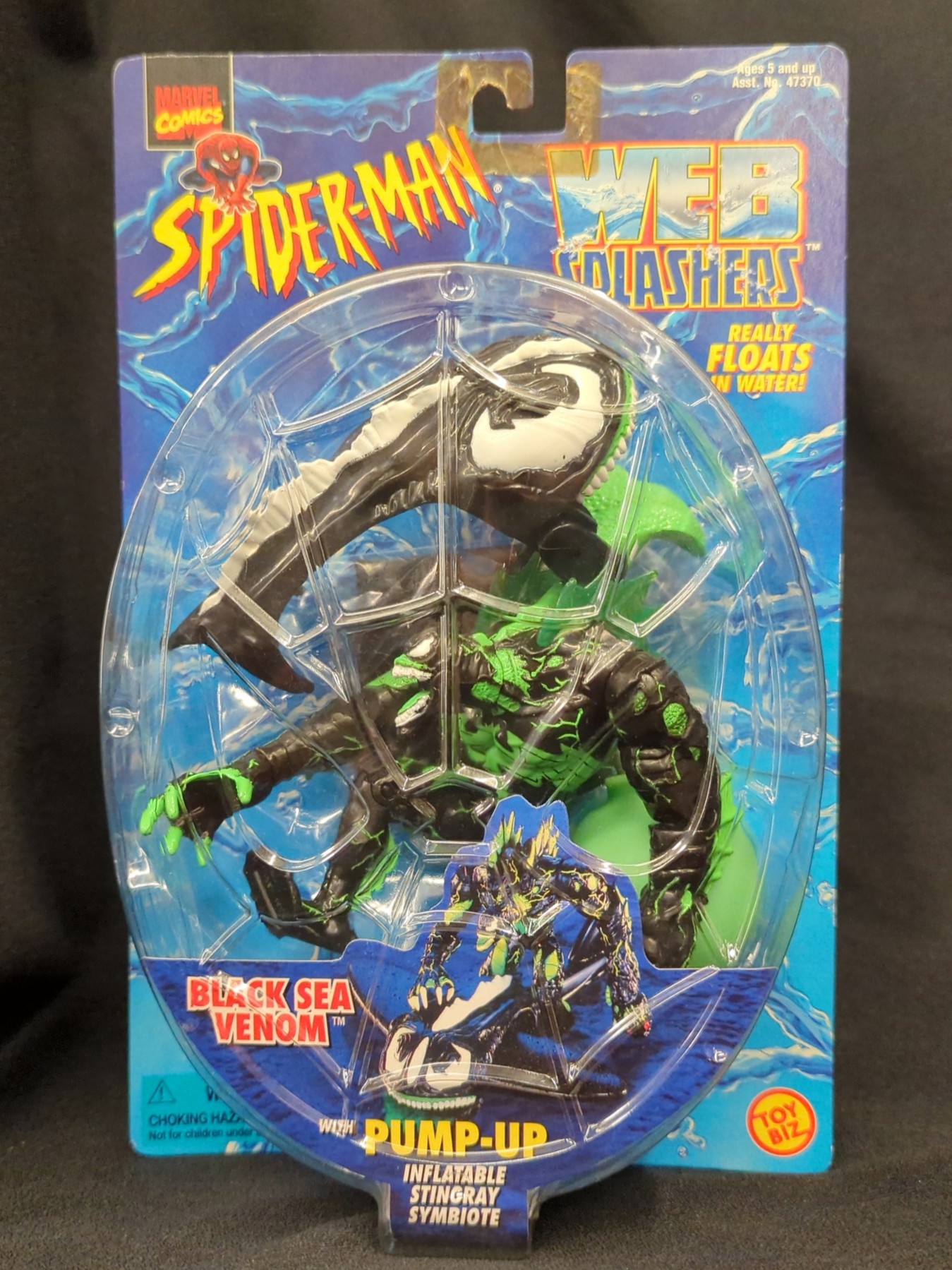 TOYBIZ WEB SPLASHERS BLACK SEA VENOM 5 inch | Mandarake Online Shop