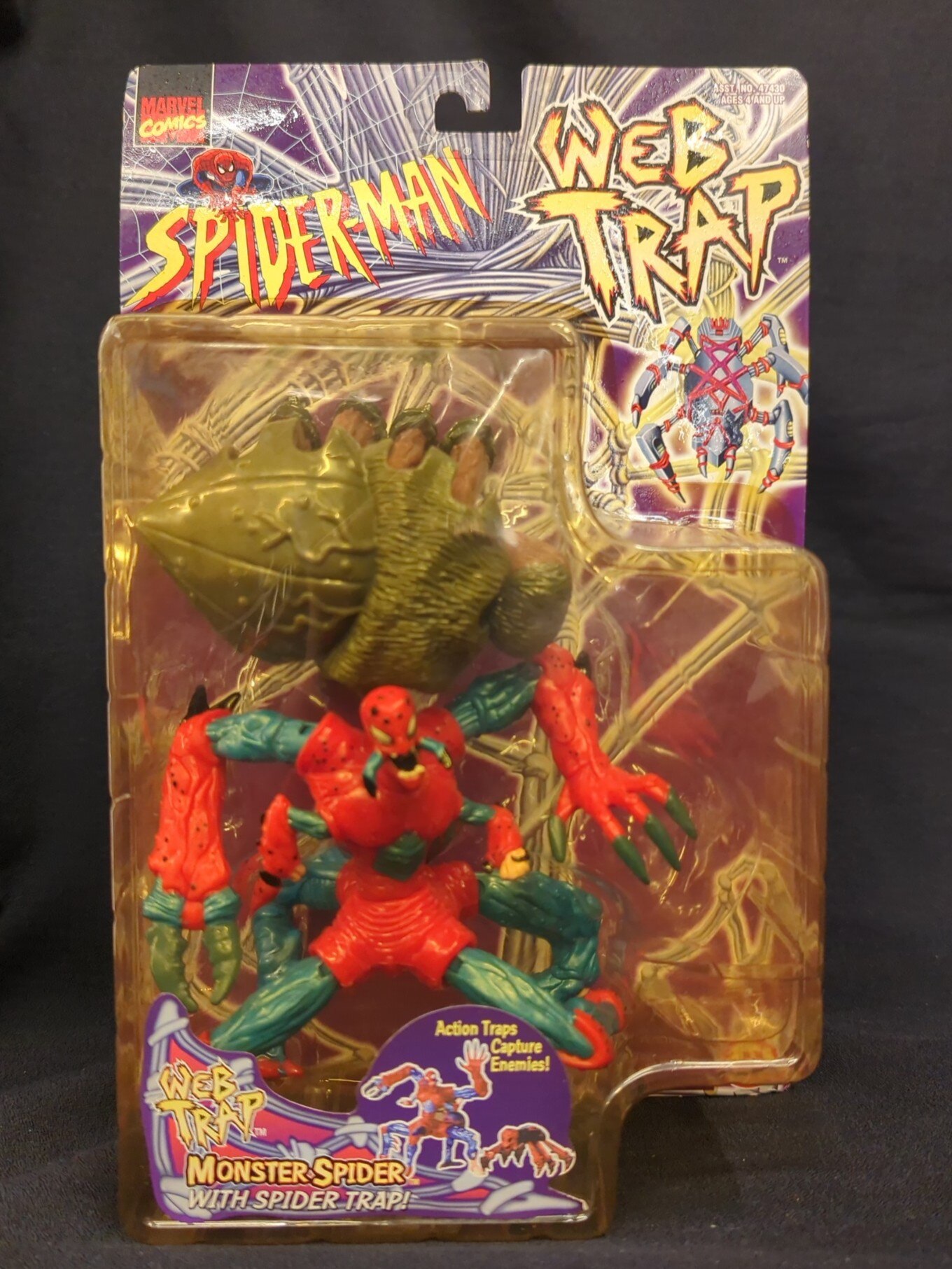 TOYBIZ WEB TRAP MONSTER SPIDER | まんだらけ Mandarake