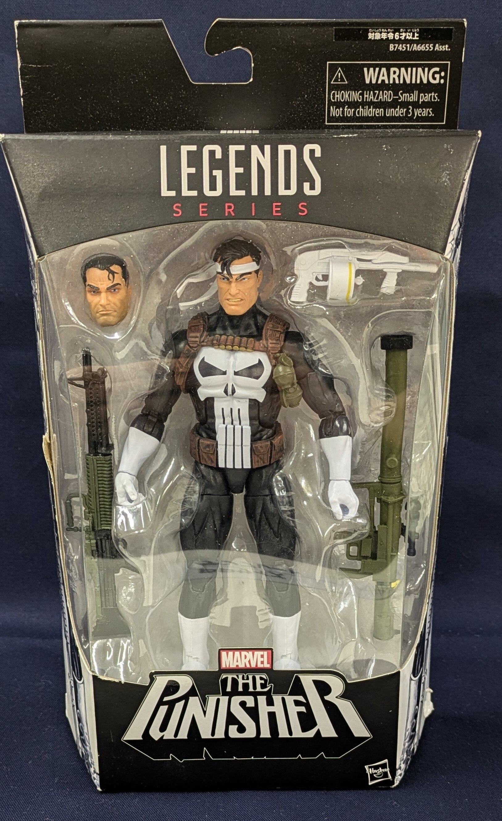 HASBRO （ACTION FIGURE） PUNISHER （白ハチマキ） 6インチ | まんだらけ Mandarake
