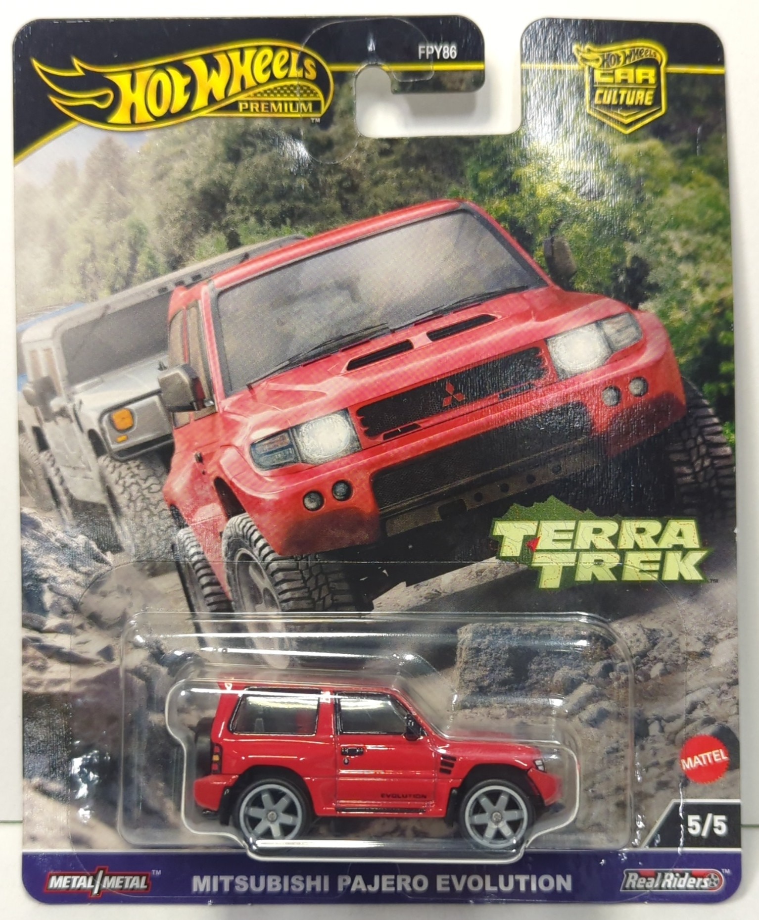 MATTEL HOTWHEELS TERRA TREK HRV89 MITSUBISHI PAJERO EVOLUTION 5/5 | まんだらけ Mandarake