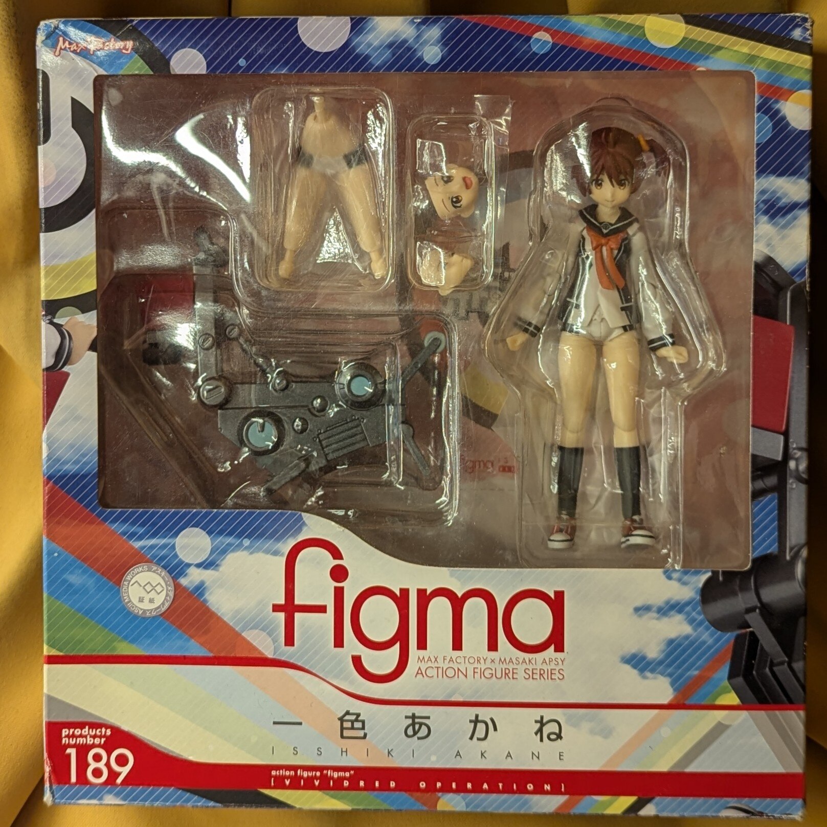 MAXFACTORY figma ビビッドレッド・オペレーション 一色あかね 189 | まんだらけ Mandarake