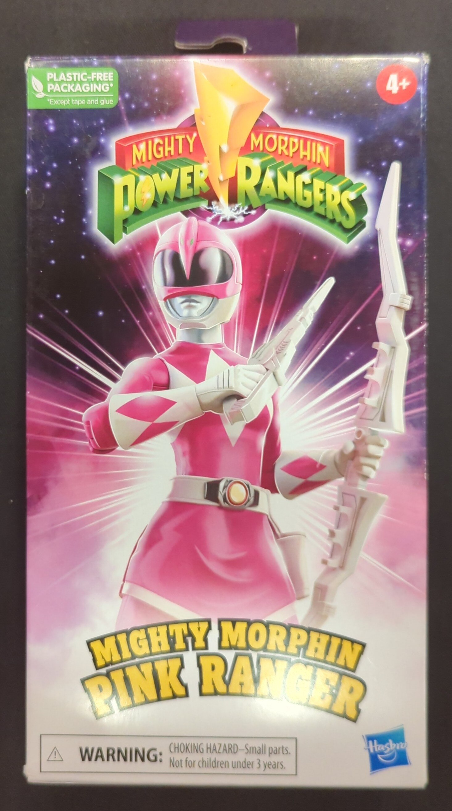Hasbro 6 Inch Action Figure VHS Exclusive MIGHTY MORPHIN POWER RANGERS MIGHTY MORPHIN PINK ...