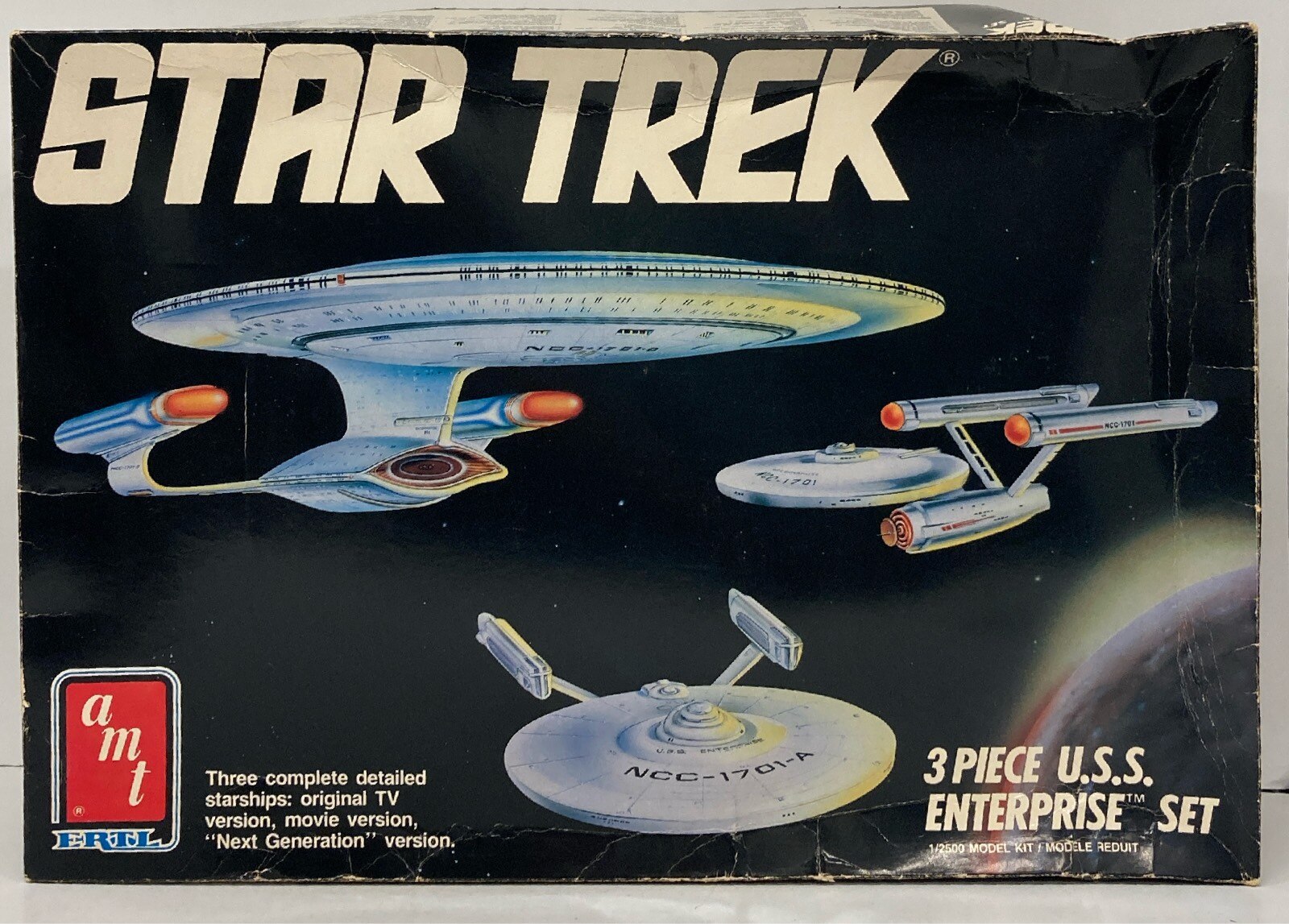 ERTL MODEL KIT 3 PIECE USS ENTERPRISE SET 1/2500 | まんだらけ Mandarake