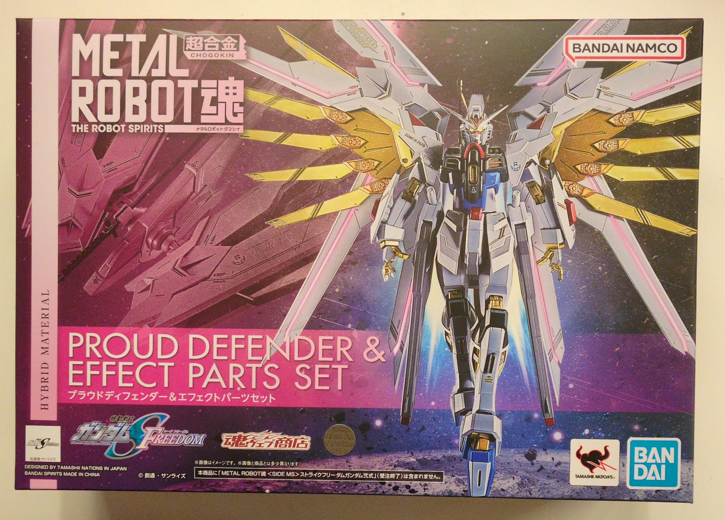 BANDAI SPIRITS METAL ROBOT魂 機動戦士ガンダムSEED FREEDOM プラウドディフェンダー&エフェクトパーツセット | まんだらけ Mandarake