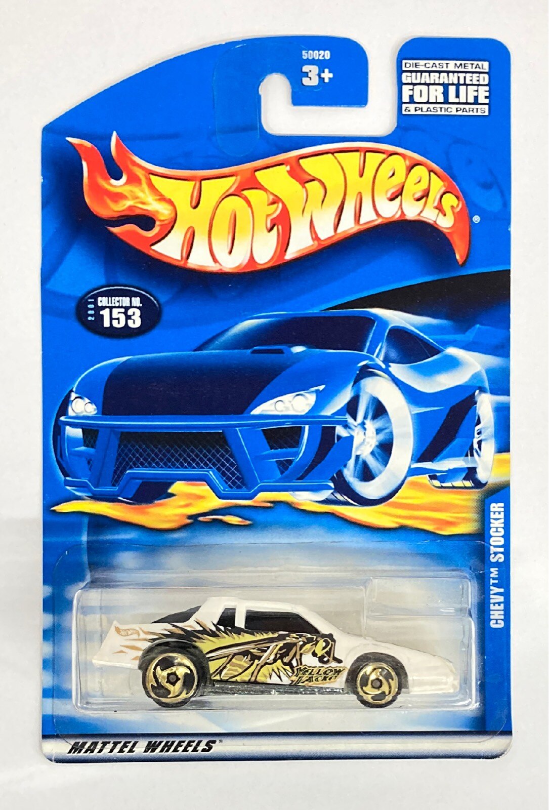 MATTEL 2001 MAINLINE #153 HOTWHEELS CHEVY STOCKER ホワイト #153 | まんだらけ Mandarake