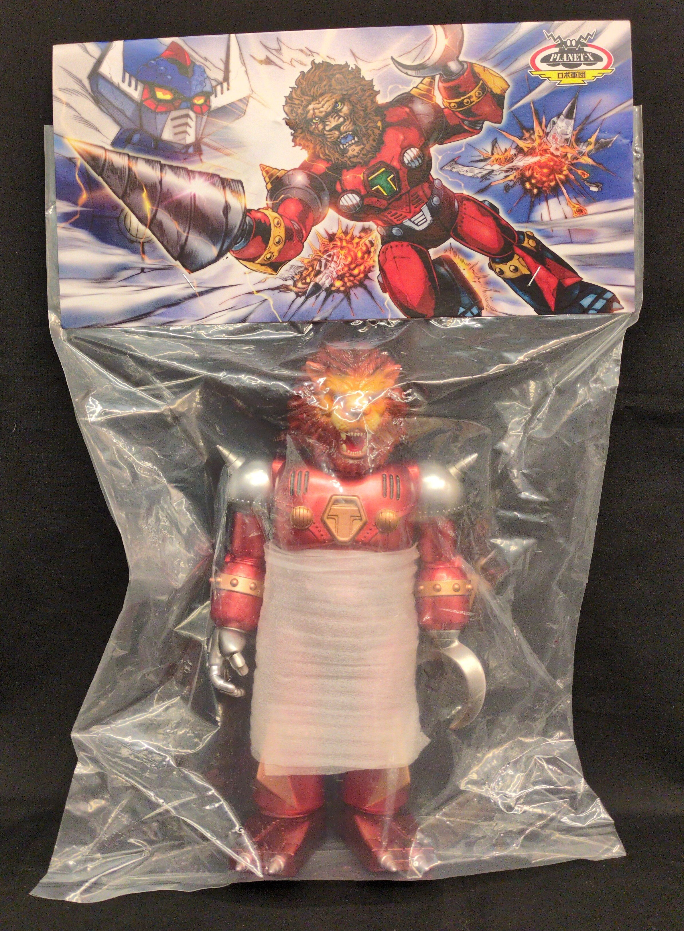 PLANET-X UFO WARRIORS LEO ROBO メタ赤/金/銀塗装 | まんだらけ Mandarake