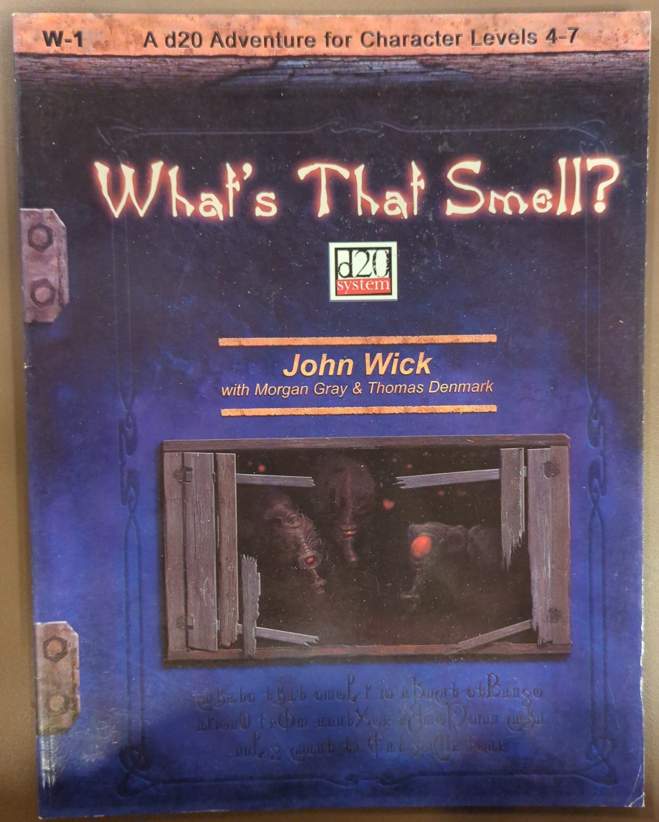 WICKed PRESS d20system John Wick What's That Smell? | まんだらけ Mandarake