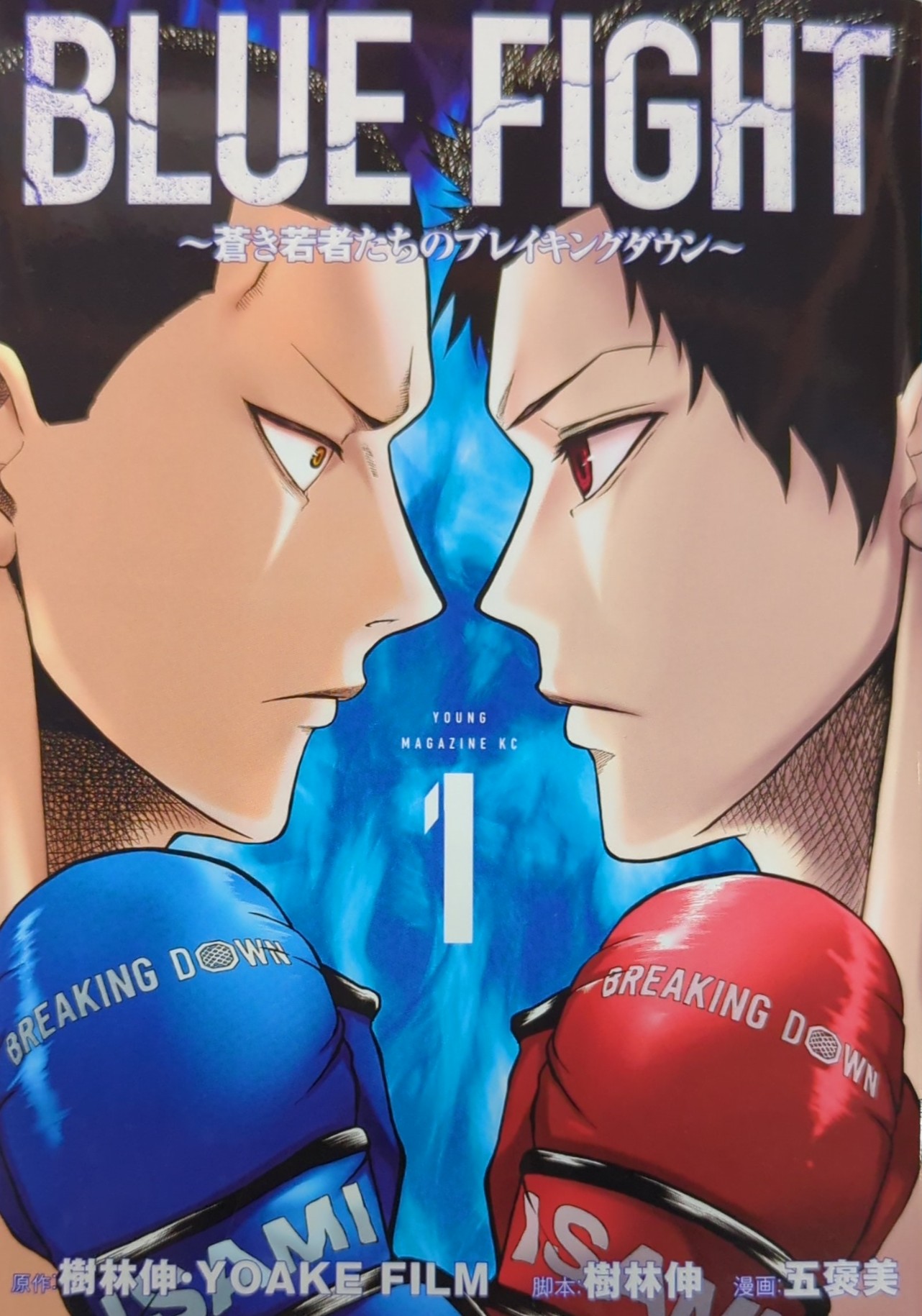 講談社 ヤンマガKCスペシャル 五褒美 BLUE FIGHT 蒼き若者たちのブレイキングダウン 1 | まんだらけ Mandarake