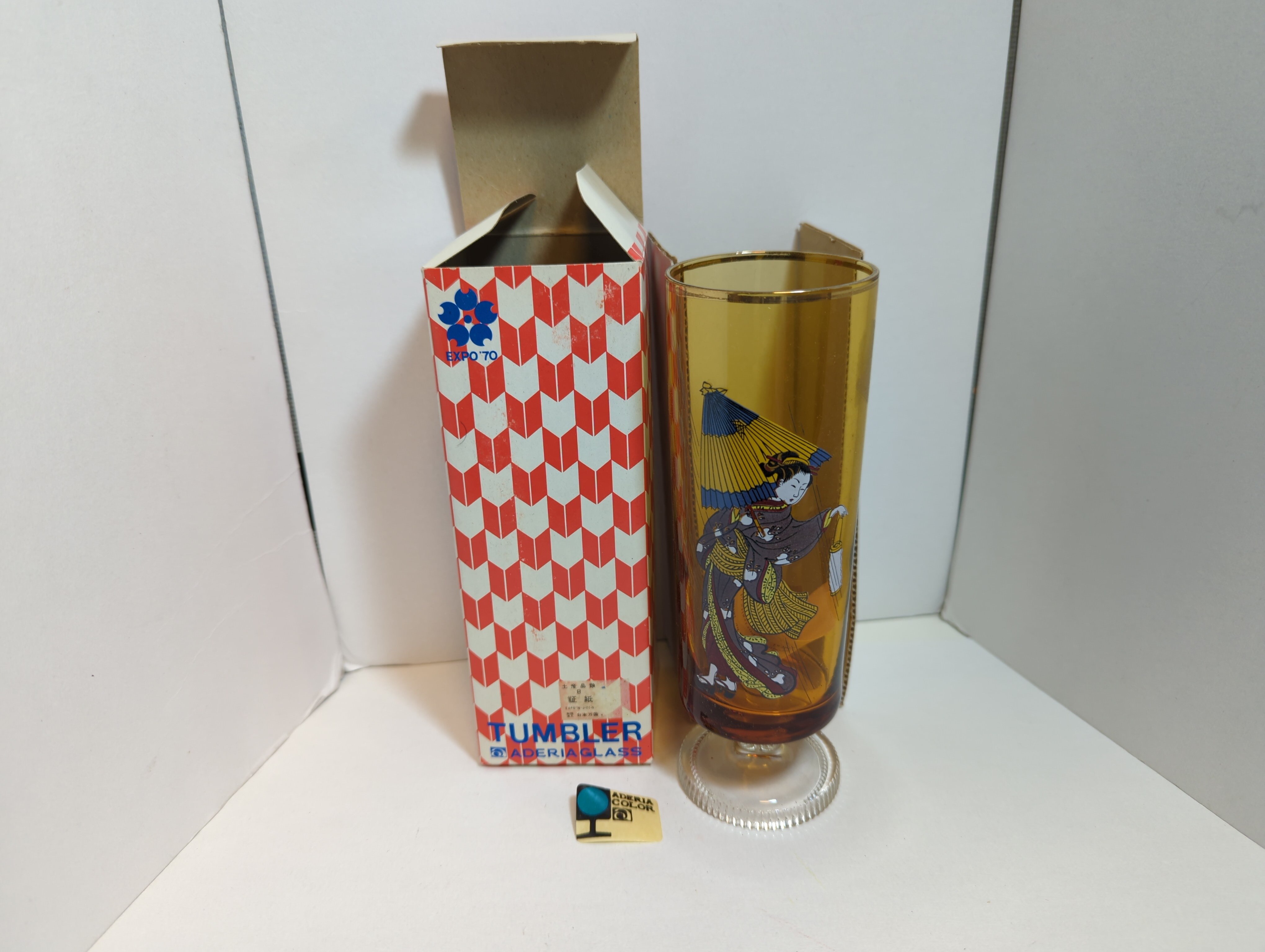 ADERIA GLASS 大阪万博 大阪万博 タンブラー 髪結 | まんだらけ Mandarake