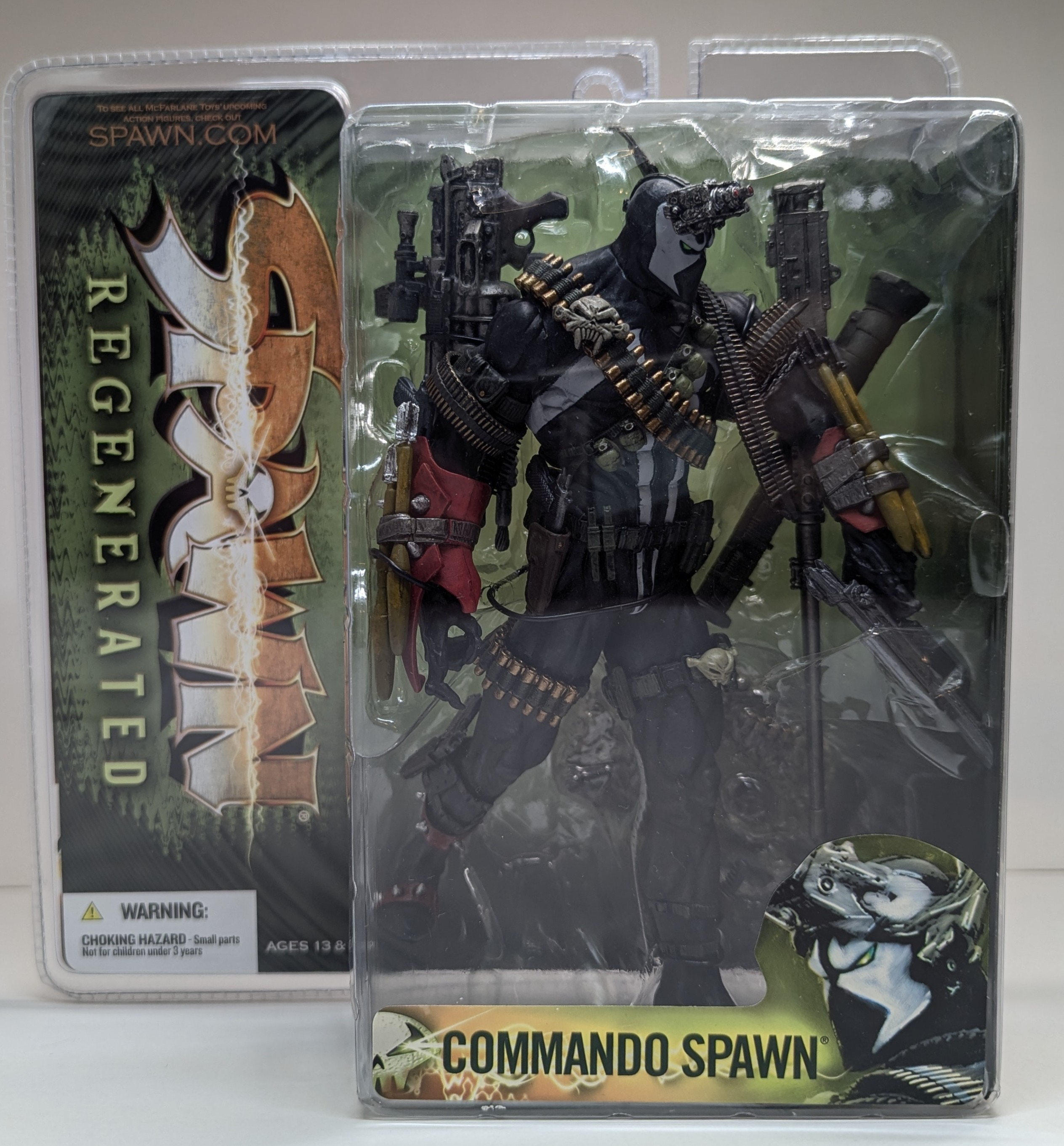 McFARLANE TOYS SERIES 28 / REGENERATED COMMANDO SPAWN 6インチ | まんだらけ Mandarake