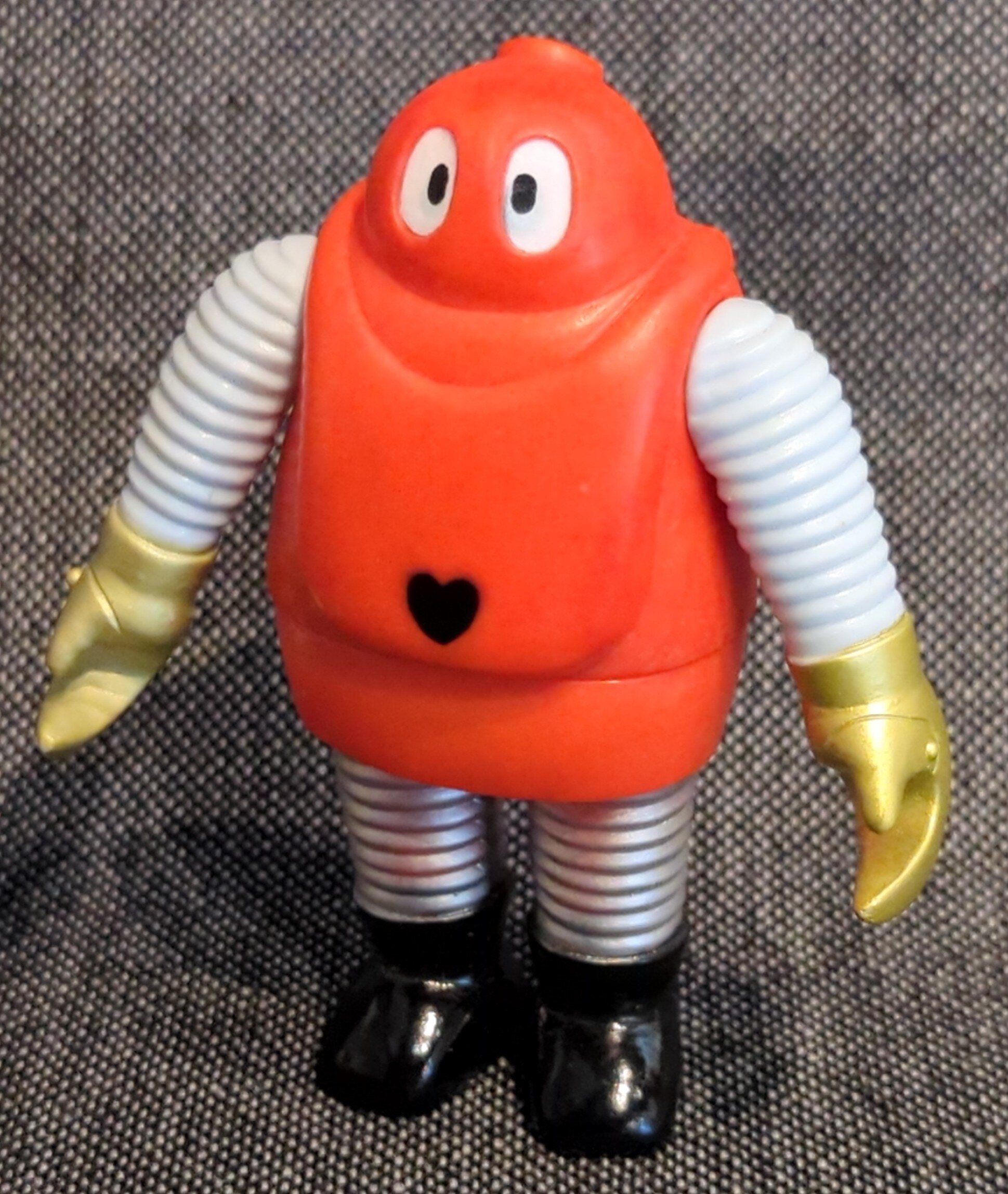 ポピー ロボットがっこう ロボコン 赤成型 足黒塗り 目塗り ハートマーク黒塗り 105mm | まんだらけ Mandarake