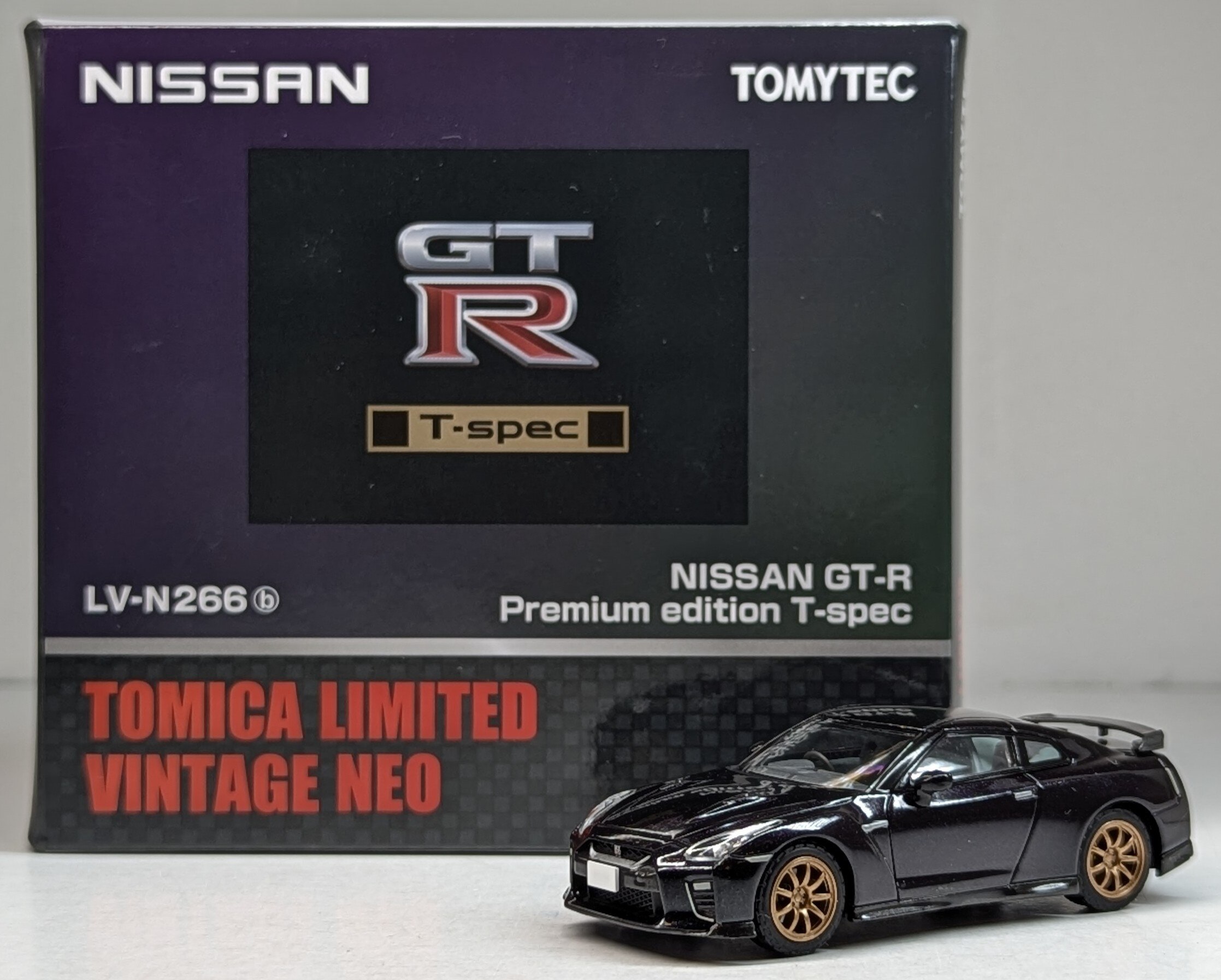 トミーテック TOMICA LIMITED VINTAGE NEO 日産GT-R premium edition T-spec (ミッドナイトパープル) LV-N266b | まんだらけ ...