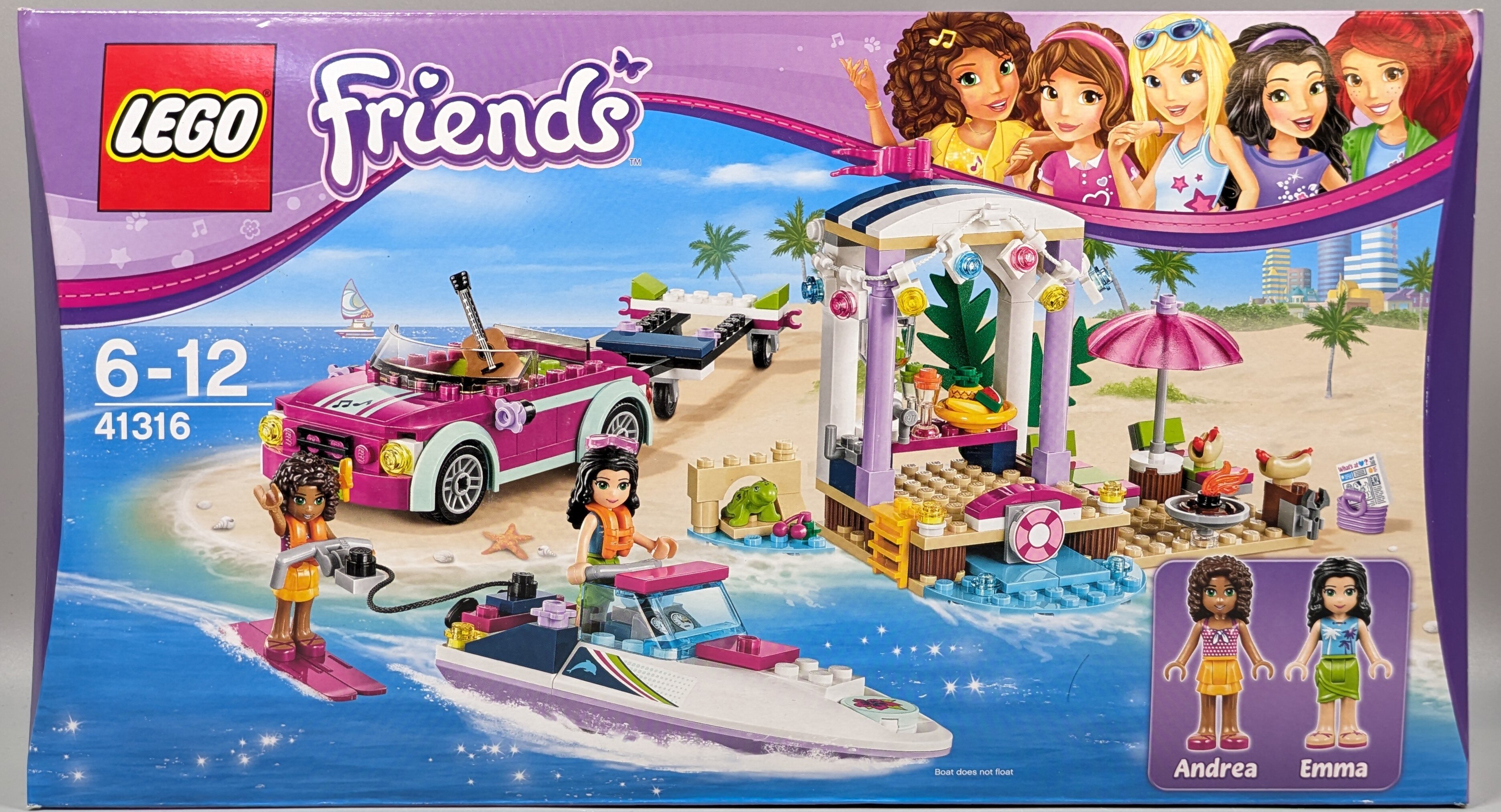 LEGO FRIENDS レゴ Andrea's Speedboat Transporter 41316 | まんだらけ Mandarake