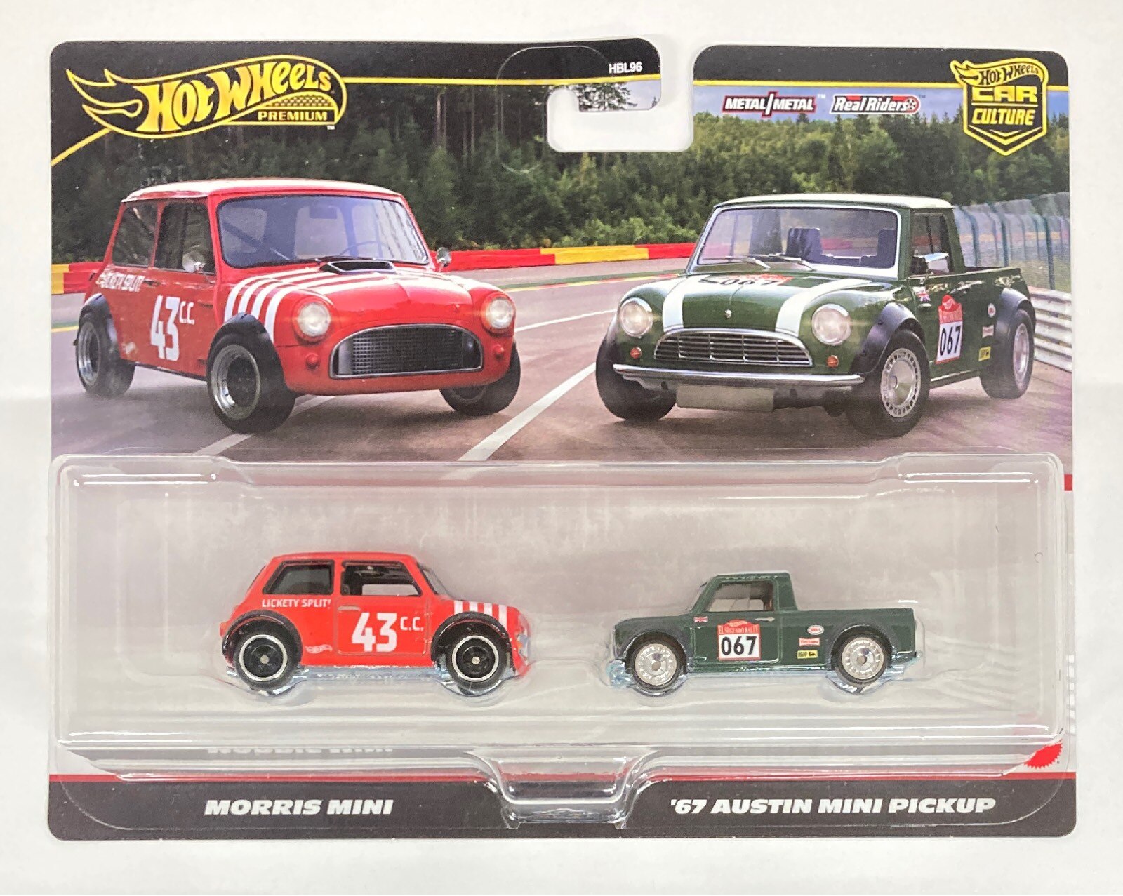 MATTEL ホットウィール プレミアム 2パック モーリス ミニ/`67 オースチン ミニ ピックアップ | まんだらけ Mandarake