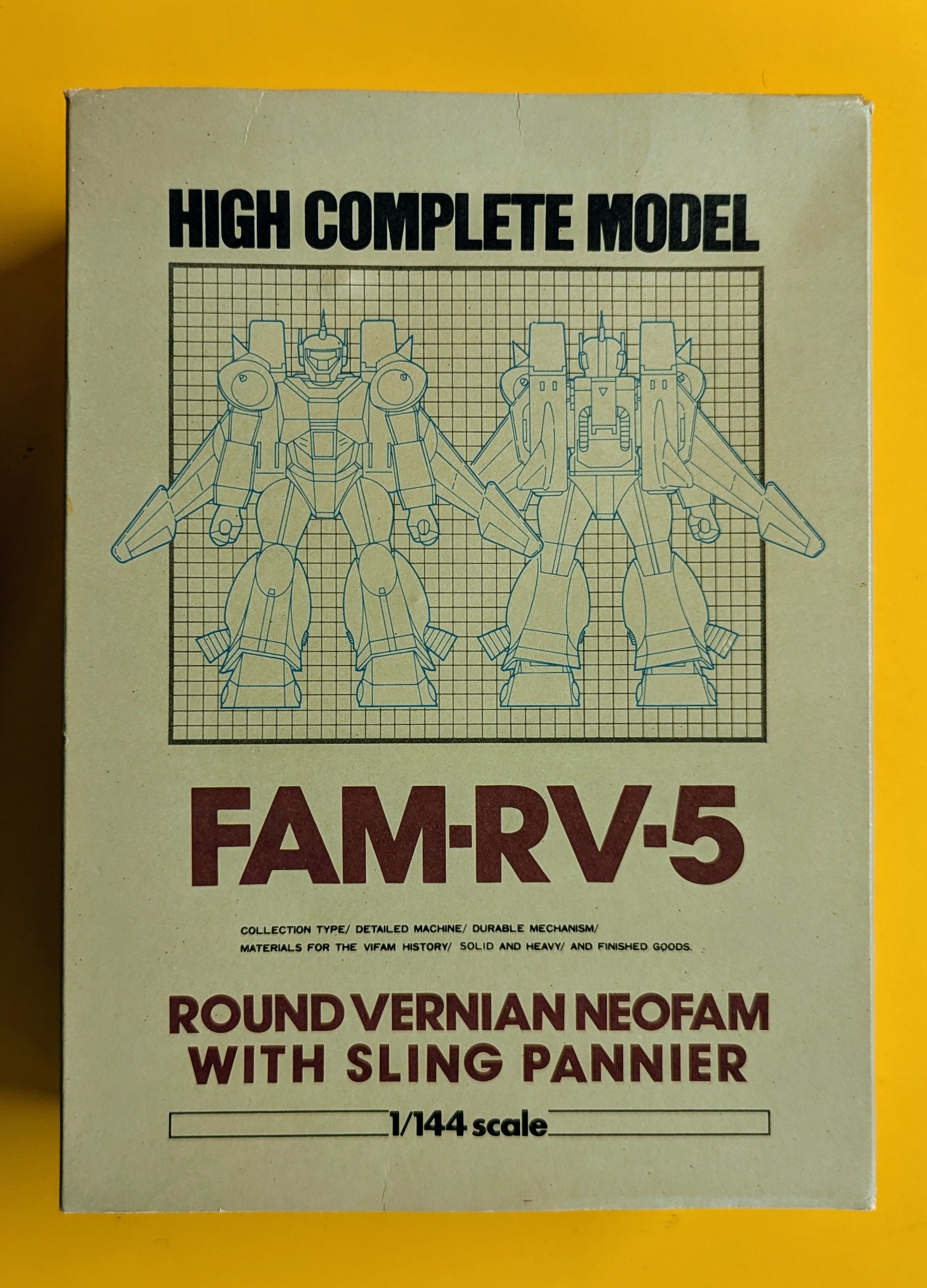 バンダイ 1/144 HIGH COMPLETE MODEL FAM-RV-5 スリングパニアー付ネオファム | まんだらけ Mandarake