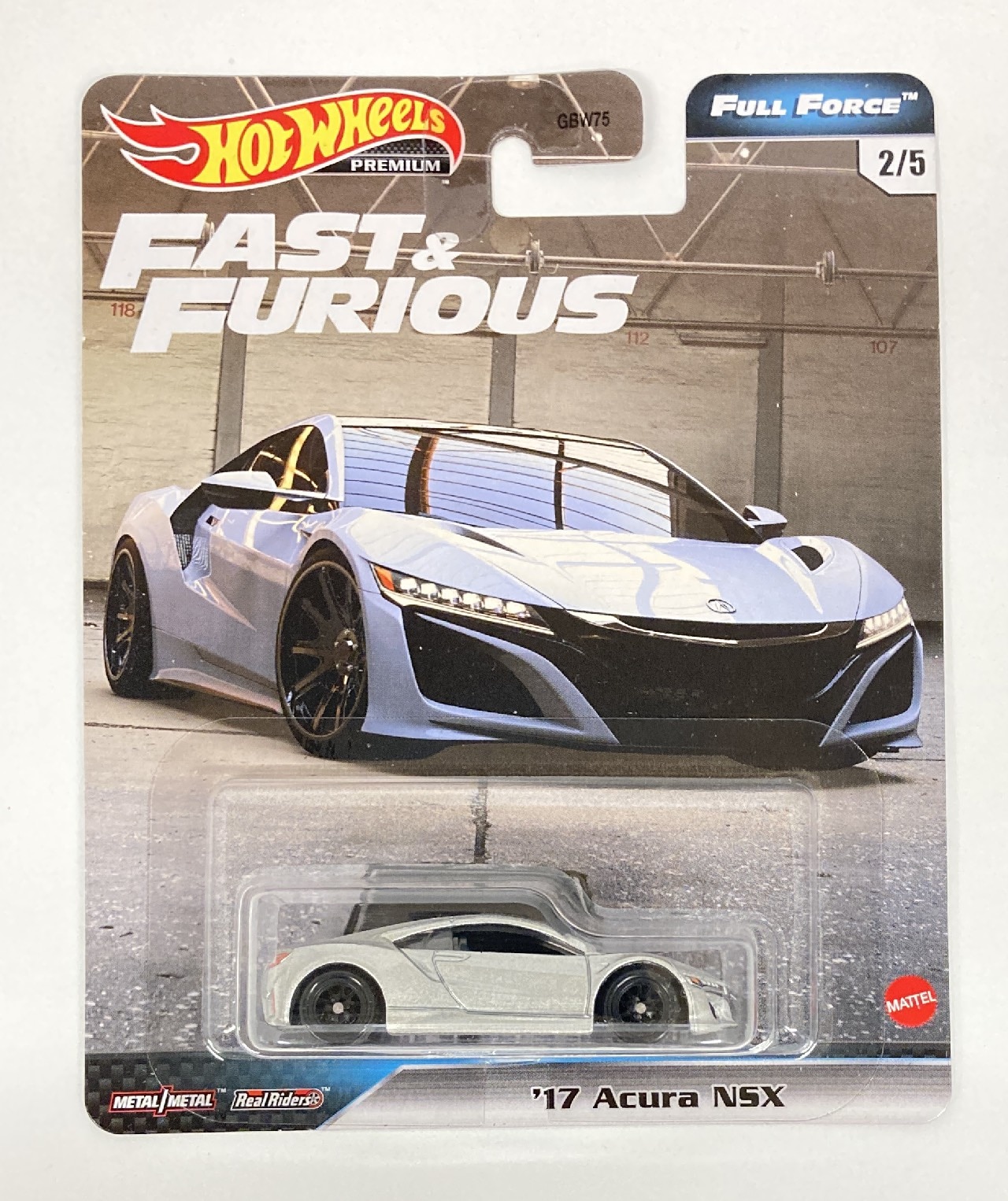 MATTEL HOTWHEELS FULL FORCE GJR75 '17 Acura NSX 2/5 | まんだらけ Mandarake