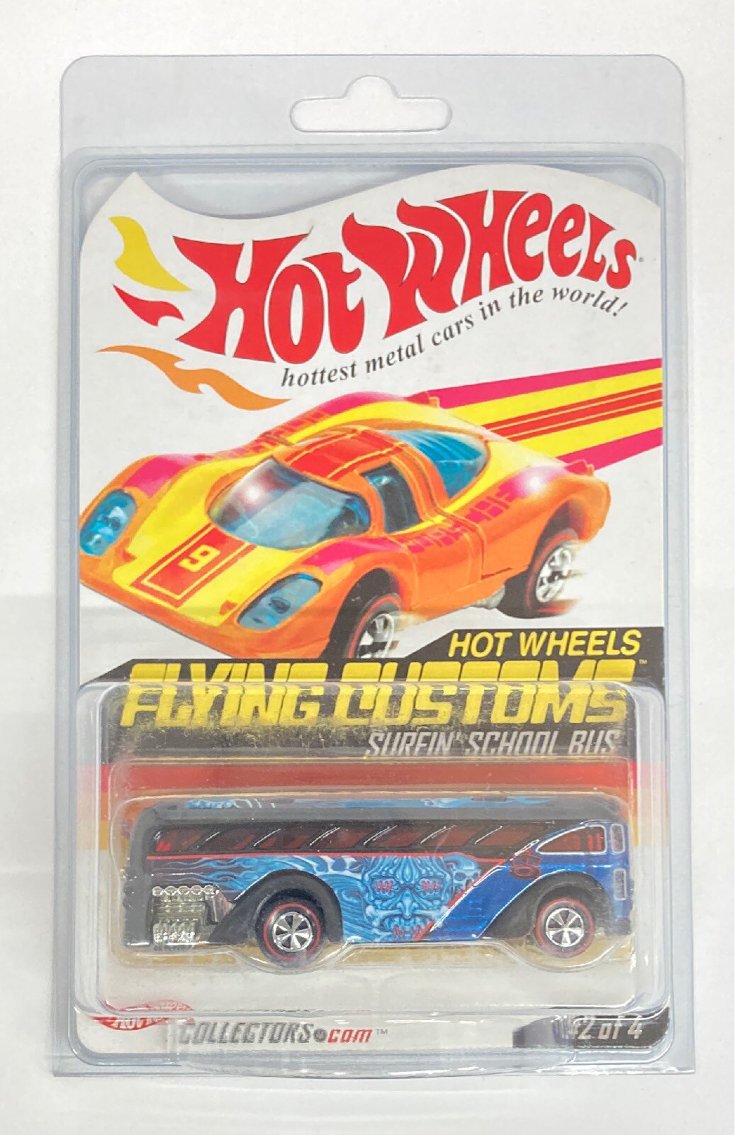MATTEL FLYING CUSTOMS 2/4 HOT WHEELS SURFIN' SCHOOL BUS 2/4 | まんだらけ Mandarake