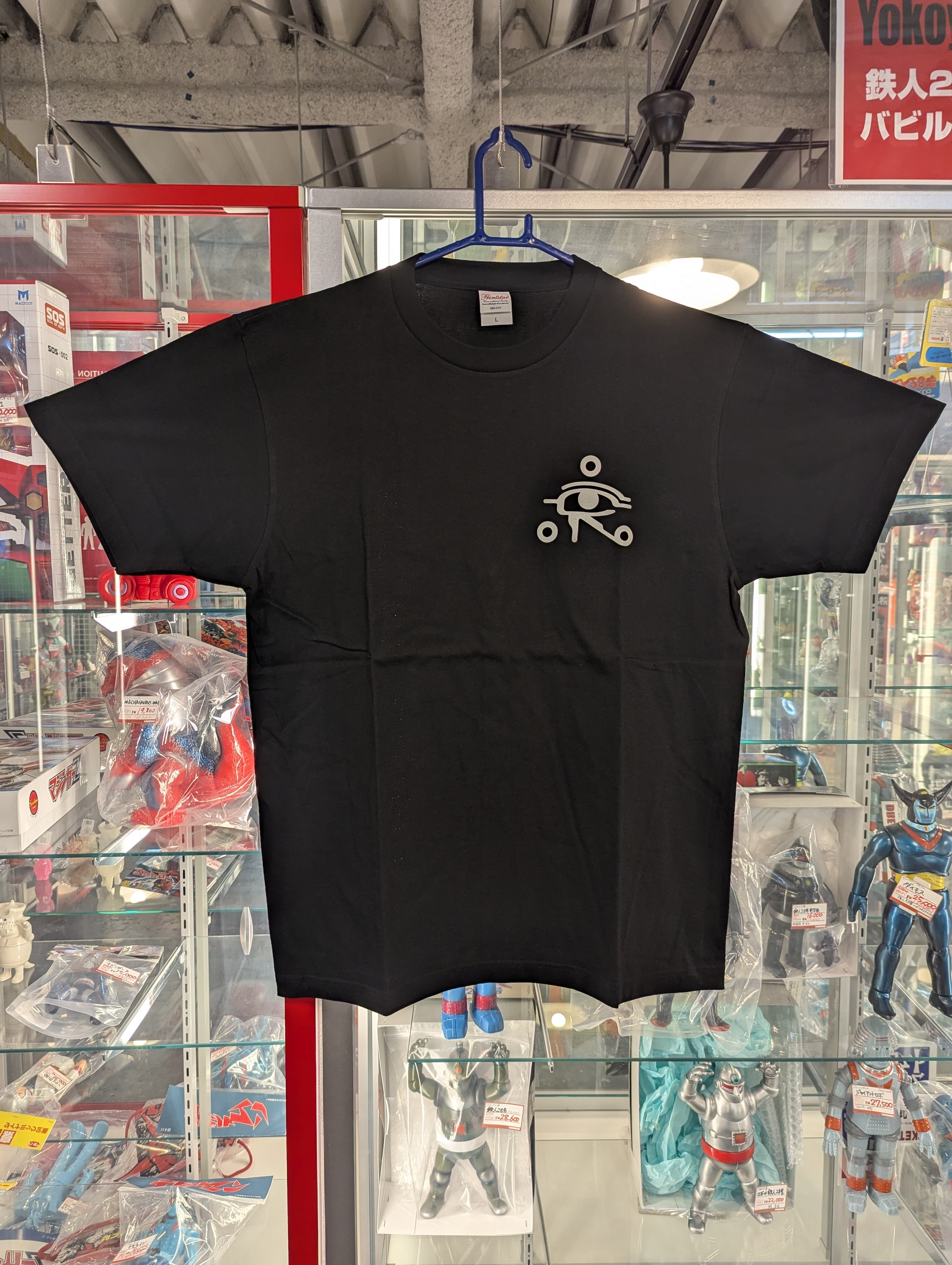 DELTA VINYL DELTA VINYL Tシャツ 黒 Lサイズ 白プリント | まんだらけ Mandarake