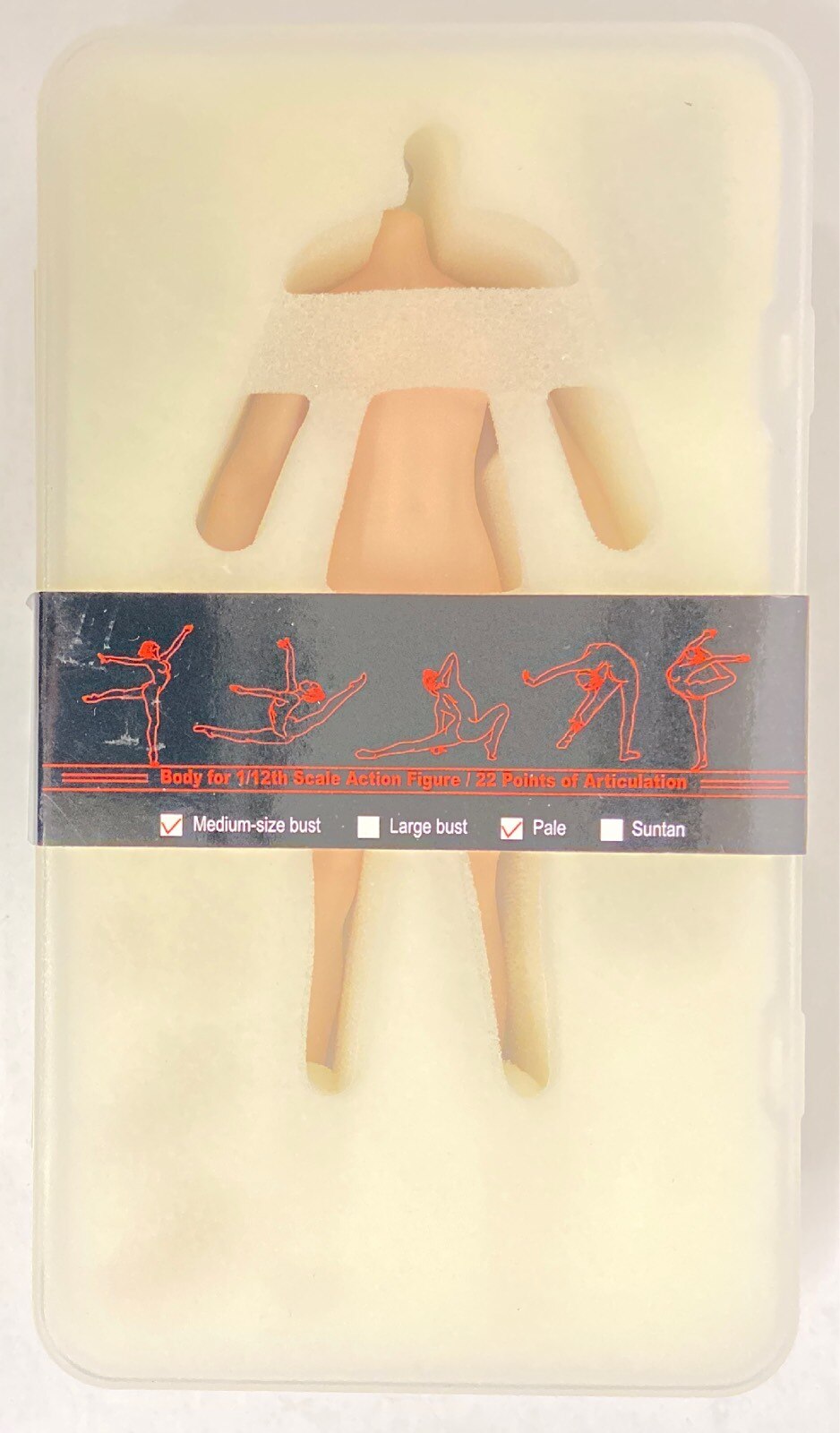 PHICEN BODY FOR 1/12TH SCALE ACTION FIGURE MEDIUM SIZE / PALE 1/12スケール | まんだらけ Mandarake