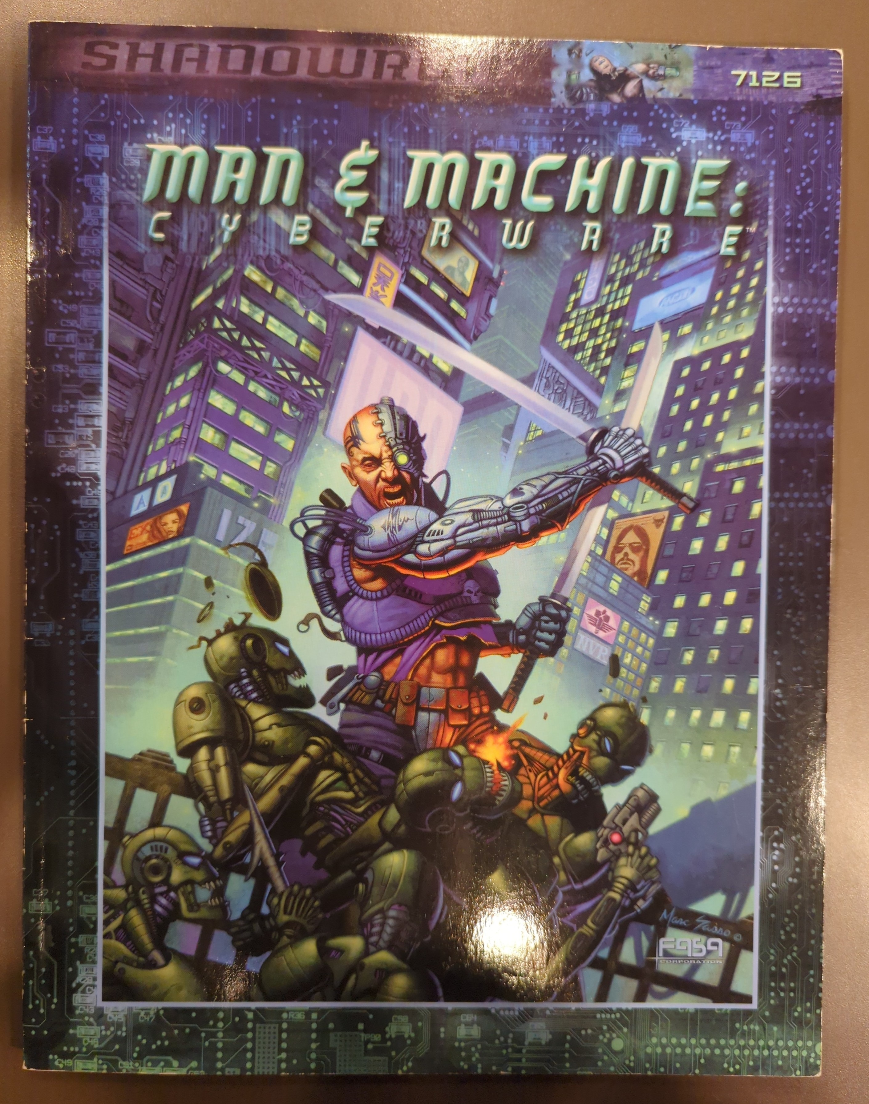 FASA CORPORATION SHADOW RUN MAN & MACHINE：CYBERWARE (PB) 7126 | まんだらけ Mandarake
