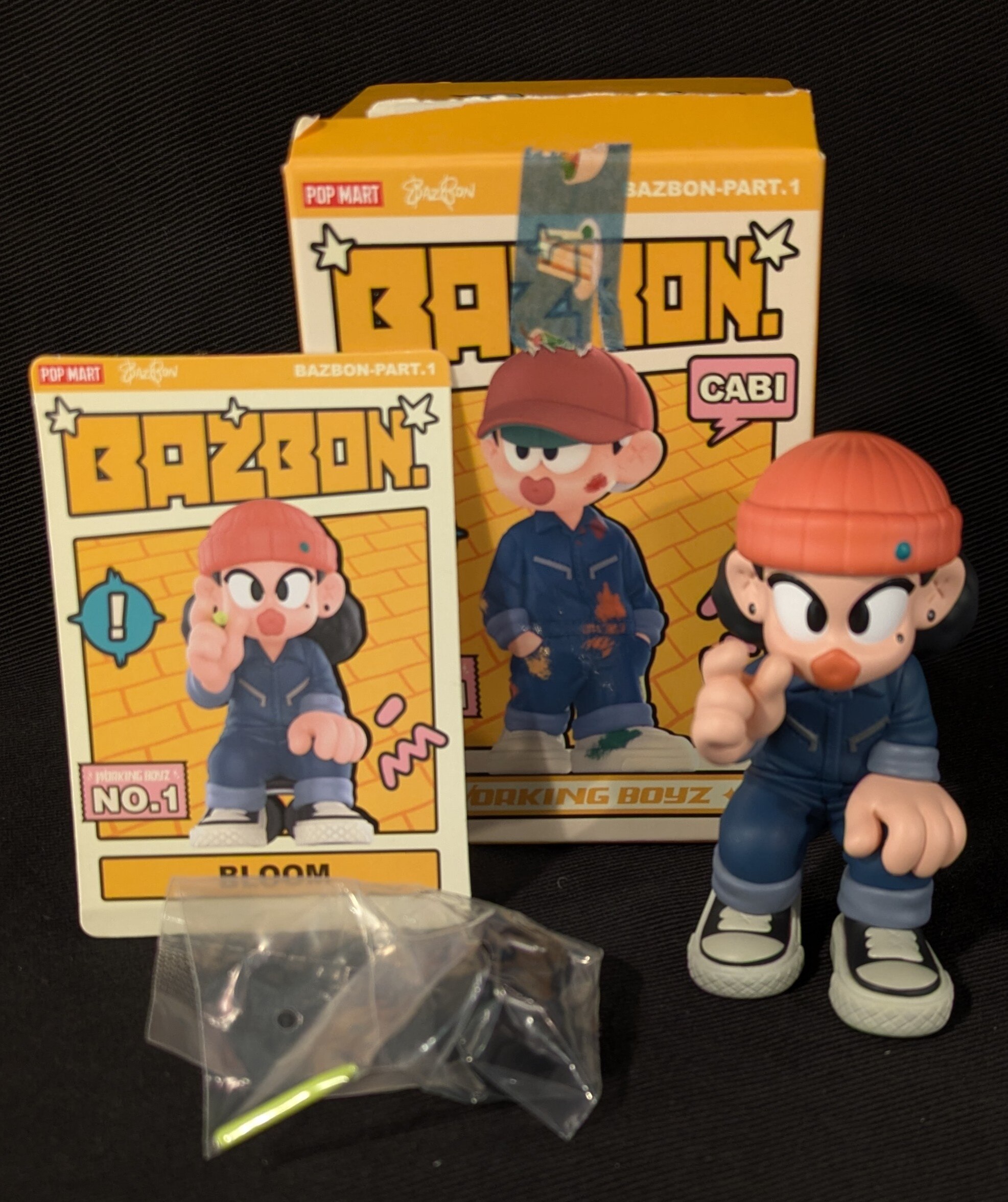 POP MART BAZBON WORKING BOYZ BLOOM | まんだらけ Mandarake